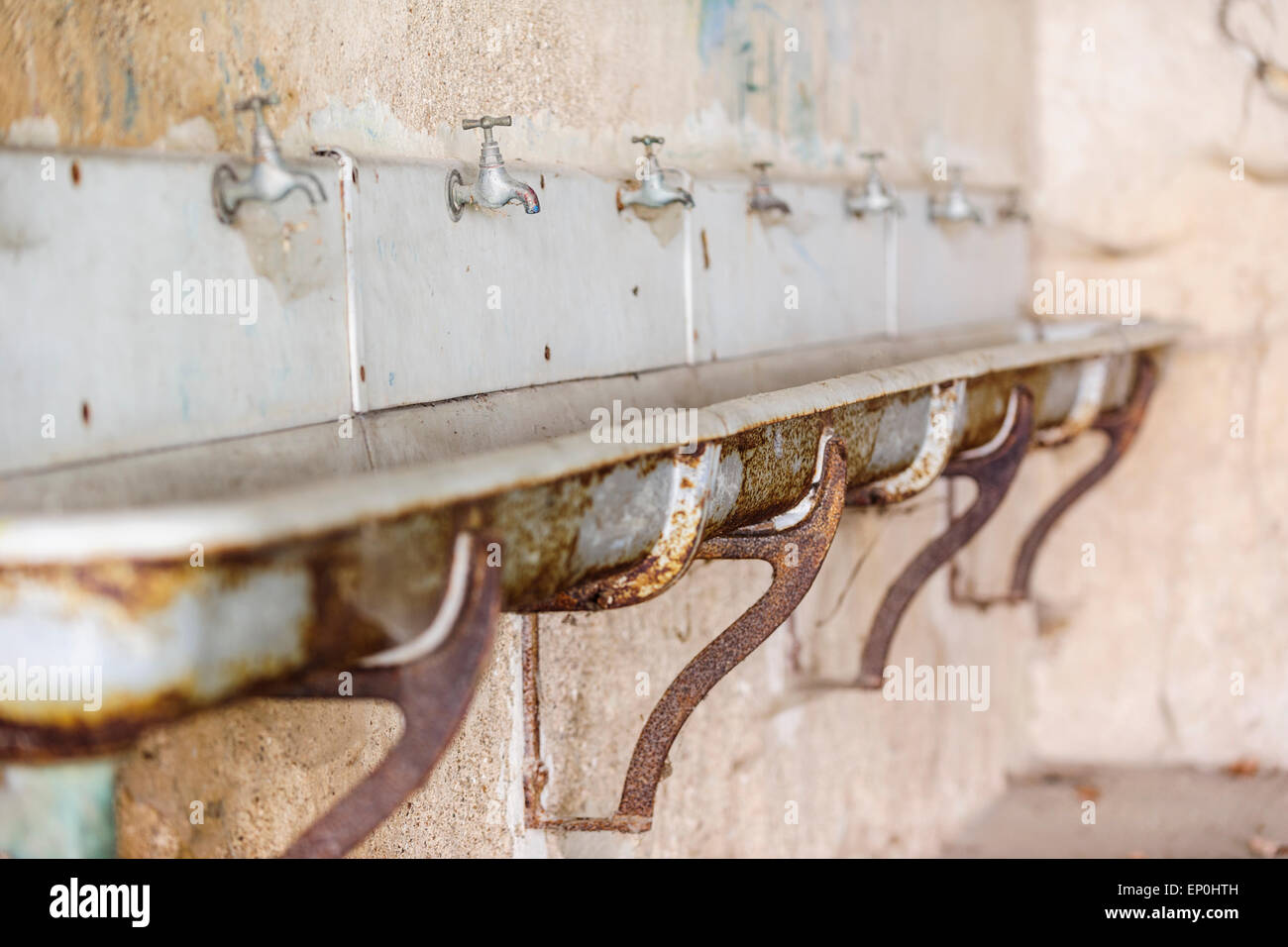 School bathroom hi-res stock photography and images - Alamy