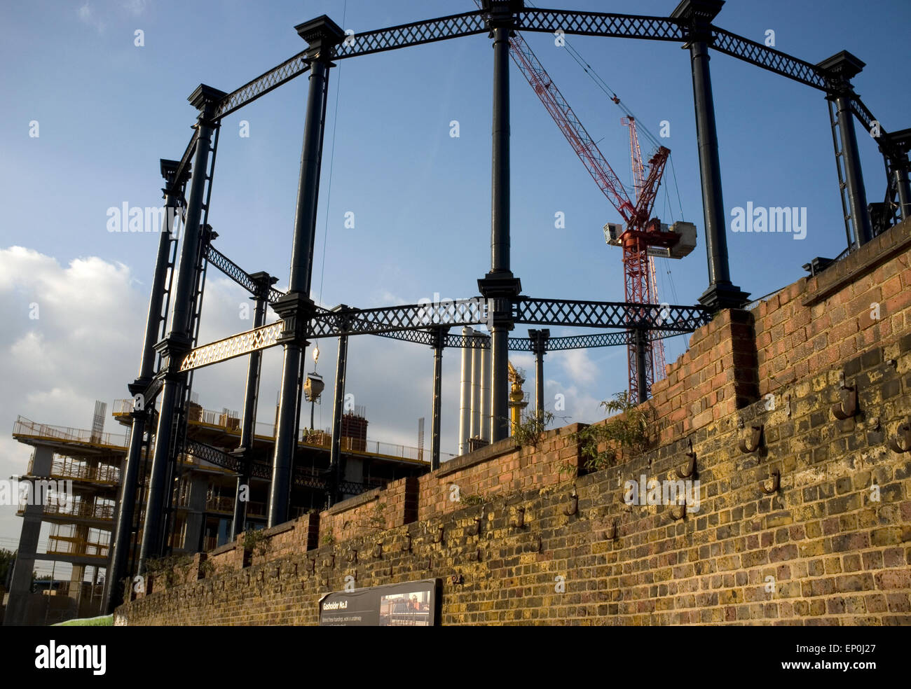 Redevelopment of King's Cross Stock Photo - Alamy