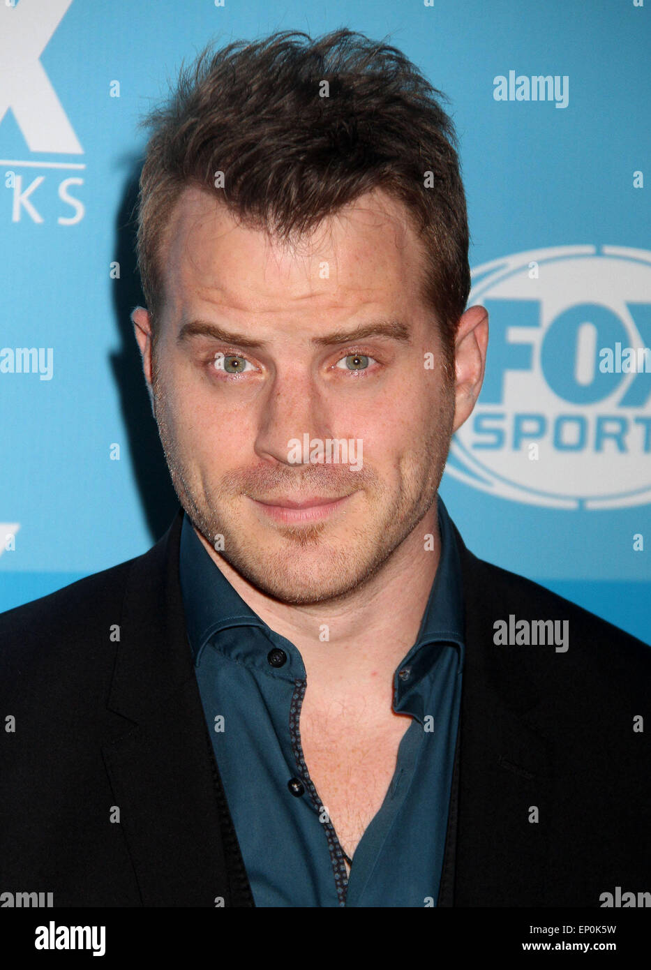 New York, USA. 11th May, 2015. Actor ROB KAZINSKY attends the 2015 Fox ...