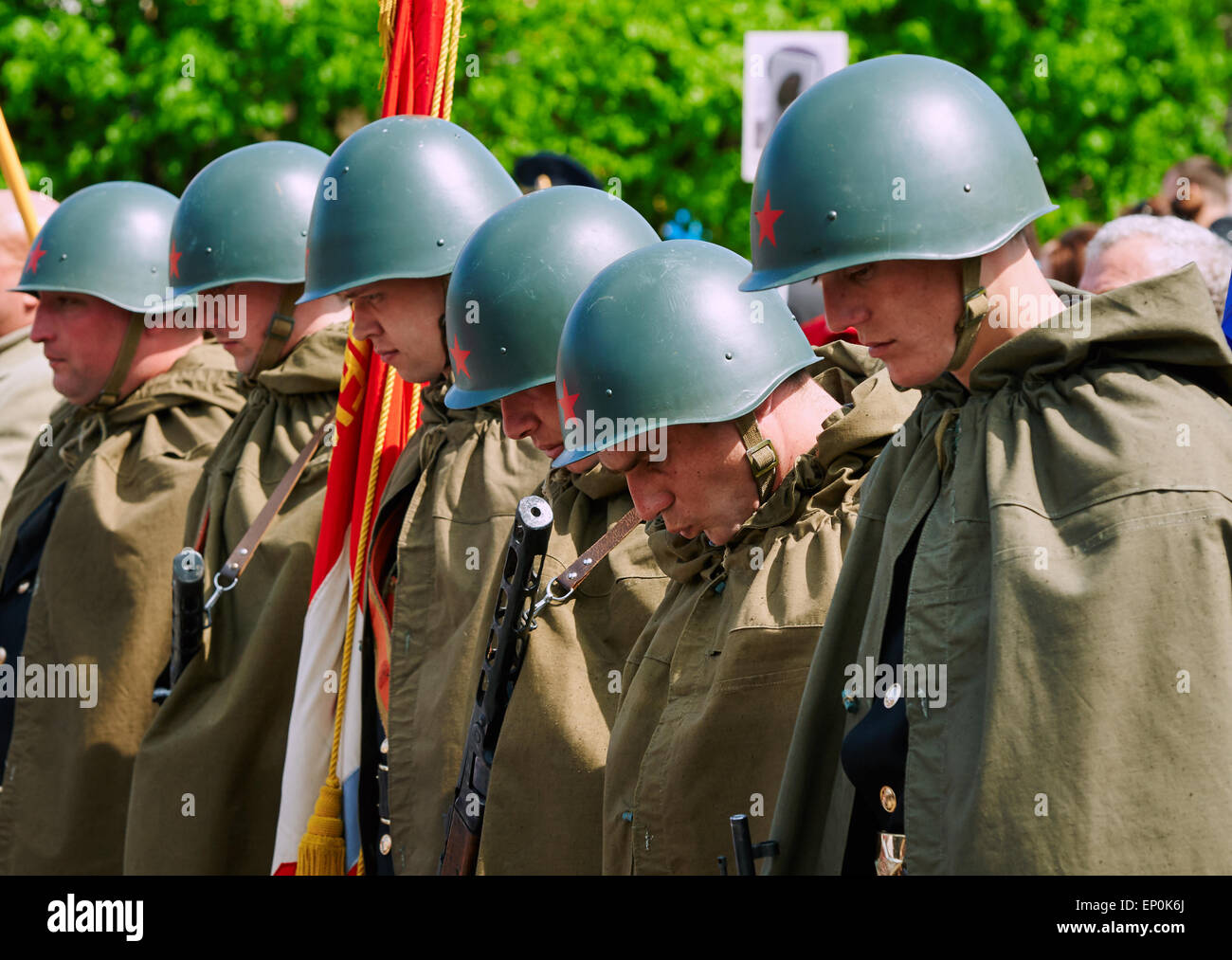 Celebrating the 70th anniversary of the Victory Day (WWII), Soviet ...
