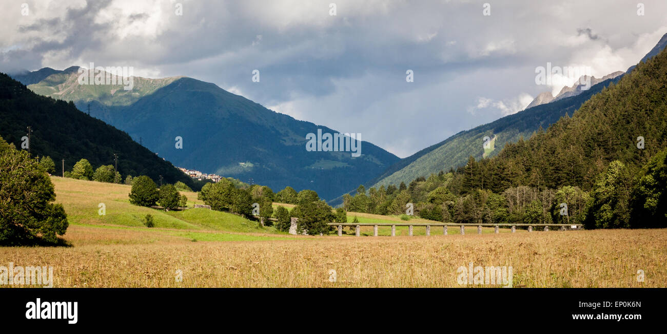 Val Camonica (Camonica Valley) is one of the largest valleys of the ...