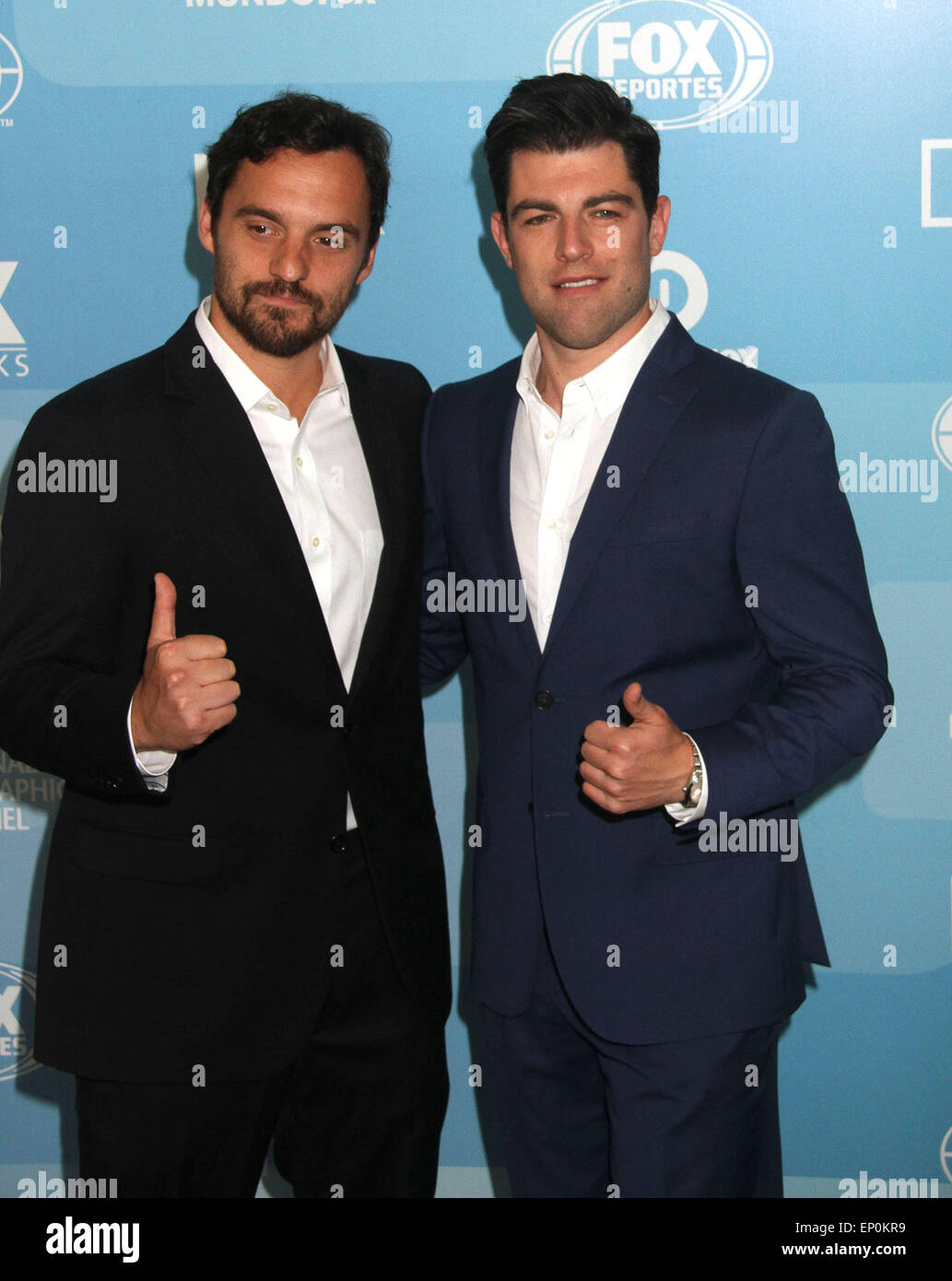 May 11, 2015 - New York, New York, U.S. - Actor JAKE JOHNSON and MAX ...
