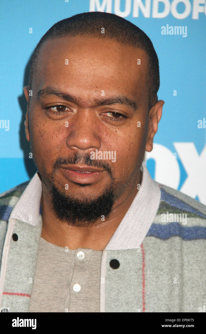 New York, USA. 11th May, 2015. Producer/rapper TIMBALAND attends the ...