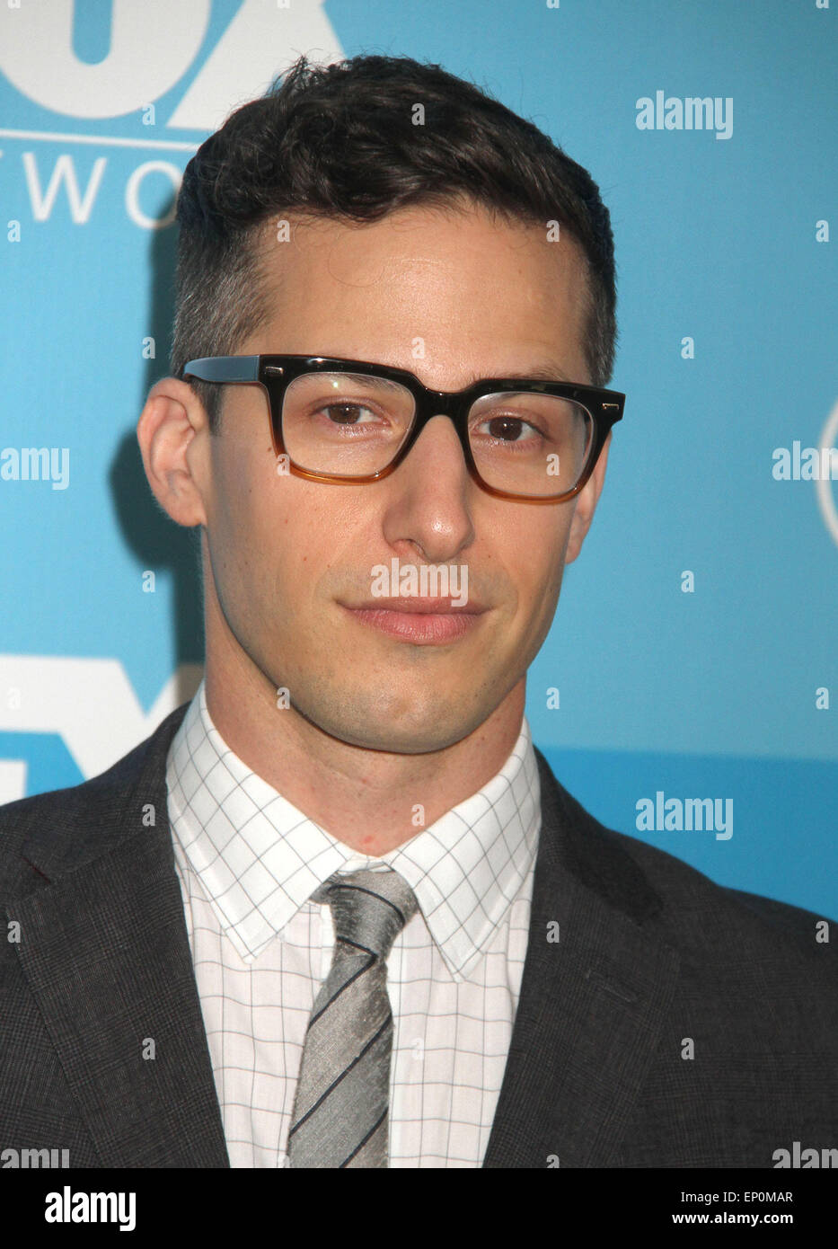 New York, USA. 11th May, 2015. Actor ANDY SAMBERG attends the 2015 Fox ...