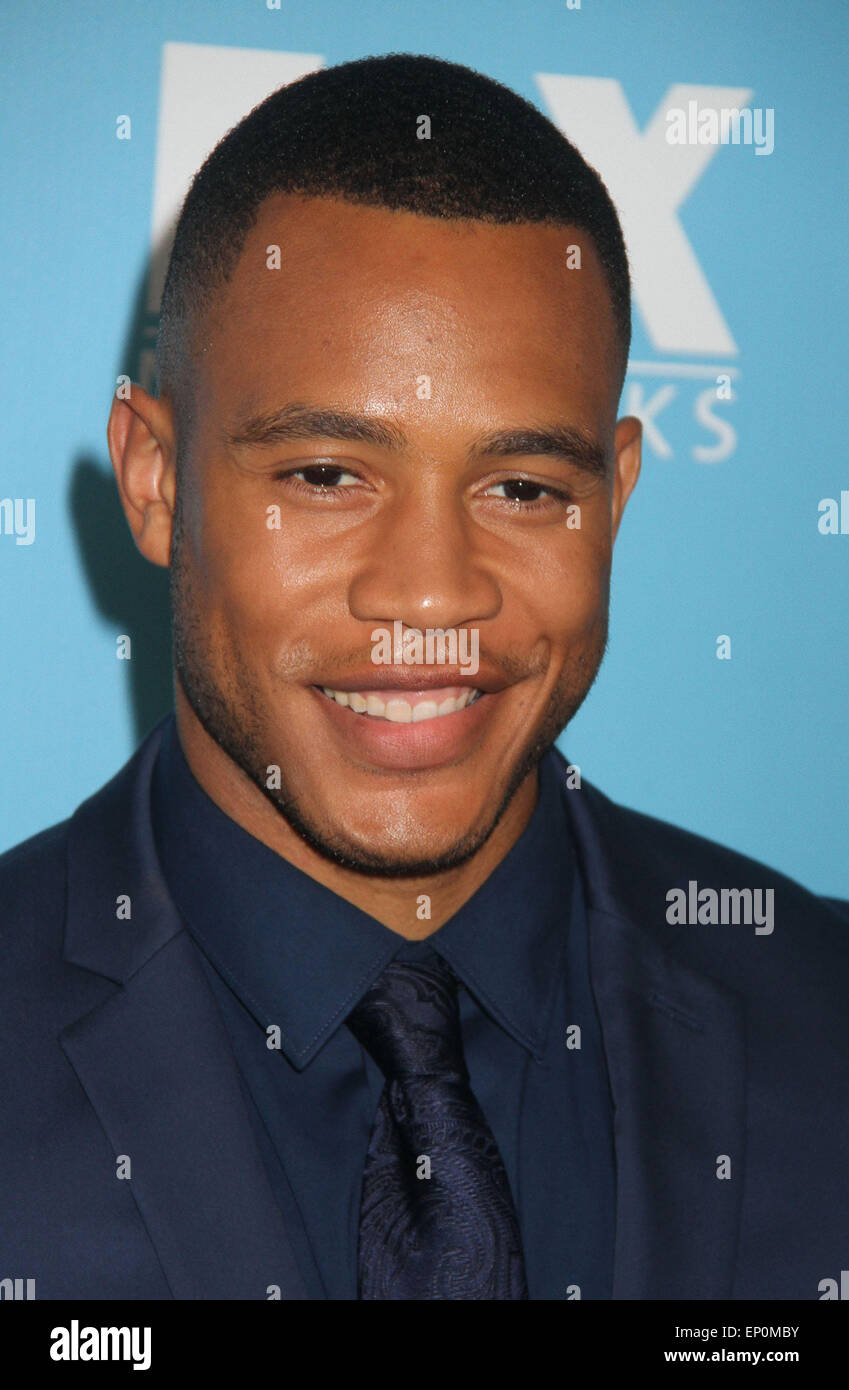 New York, USA. 11th May, 2015. Actor TRAI BYERS attends the 2015 Fox ...