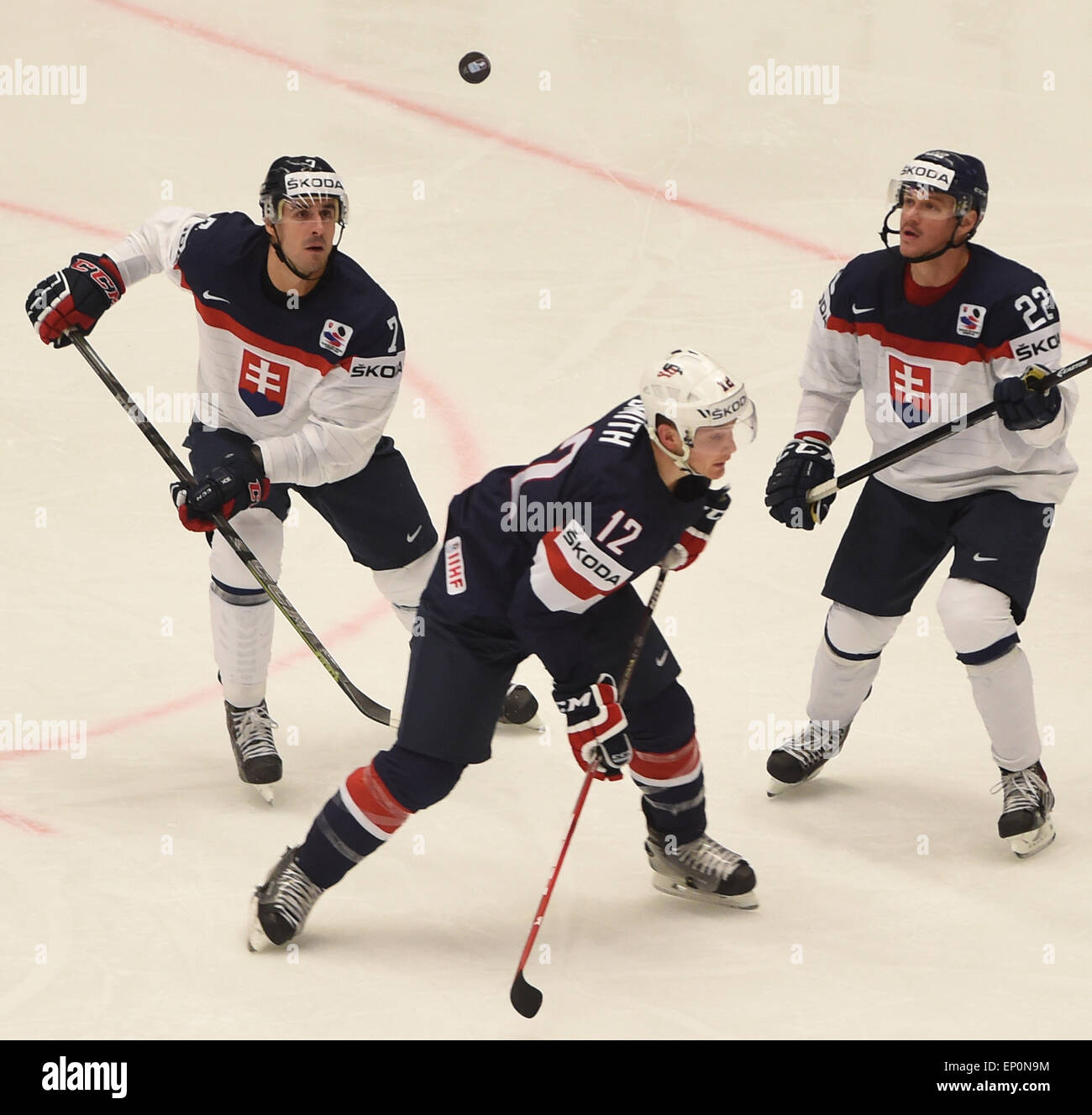 Left to right: Ivan Baranka (SVK), Ben Smith (USA) and Vladimir ...