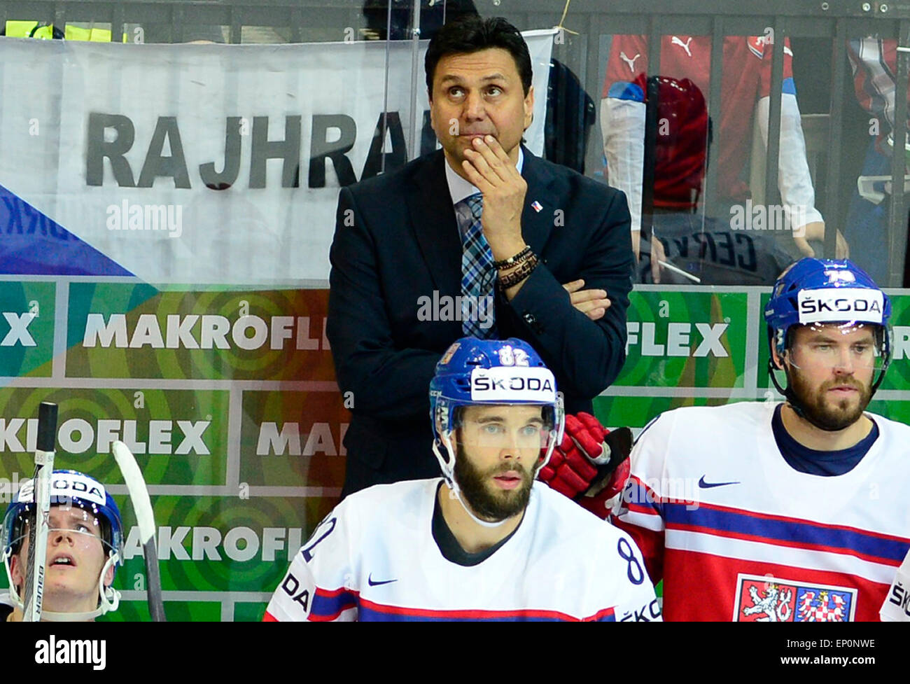 Prague, Czech Republic. 12th May, 2015. Czech Head coach Vladimir ...