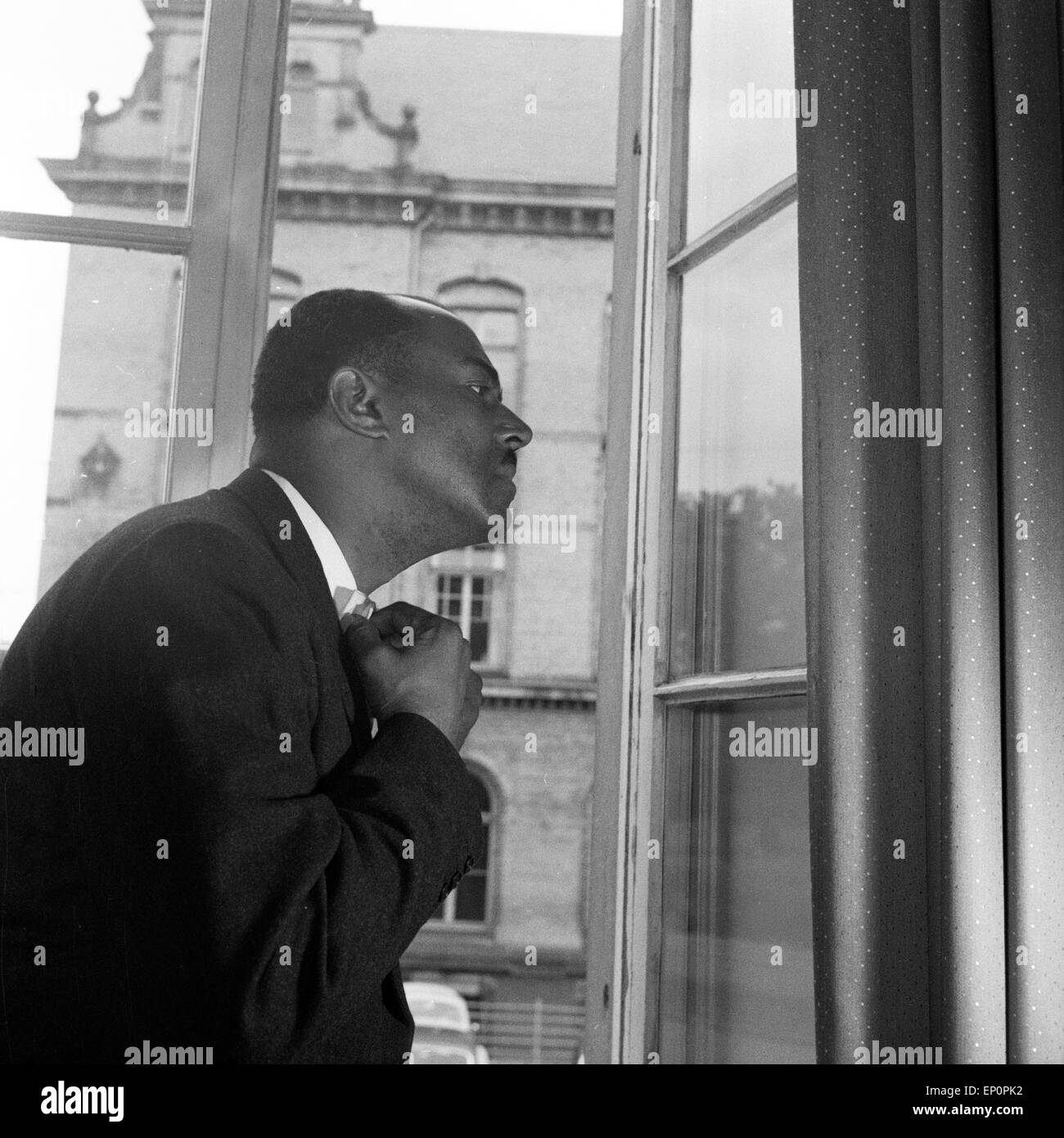 American baritone opera singer Black and White Stock Photos & Images ...