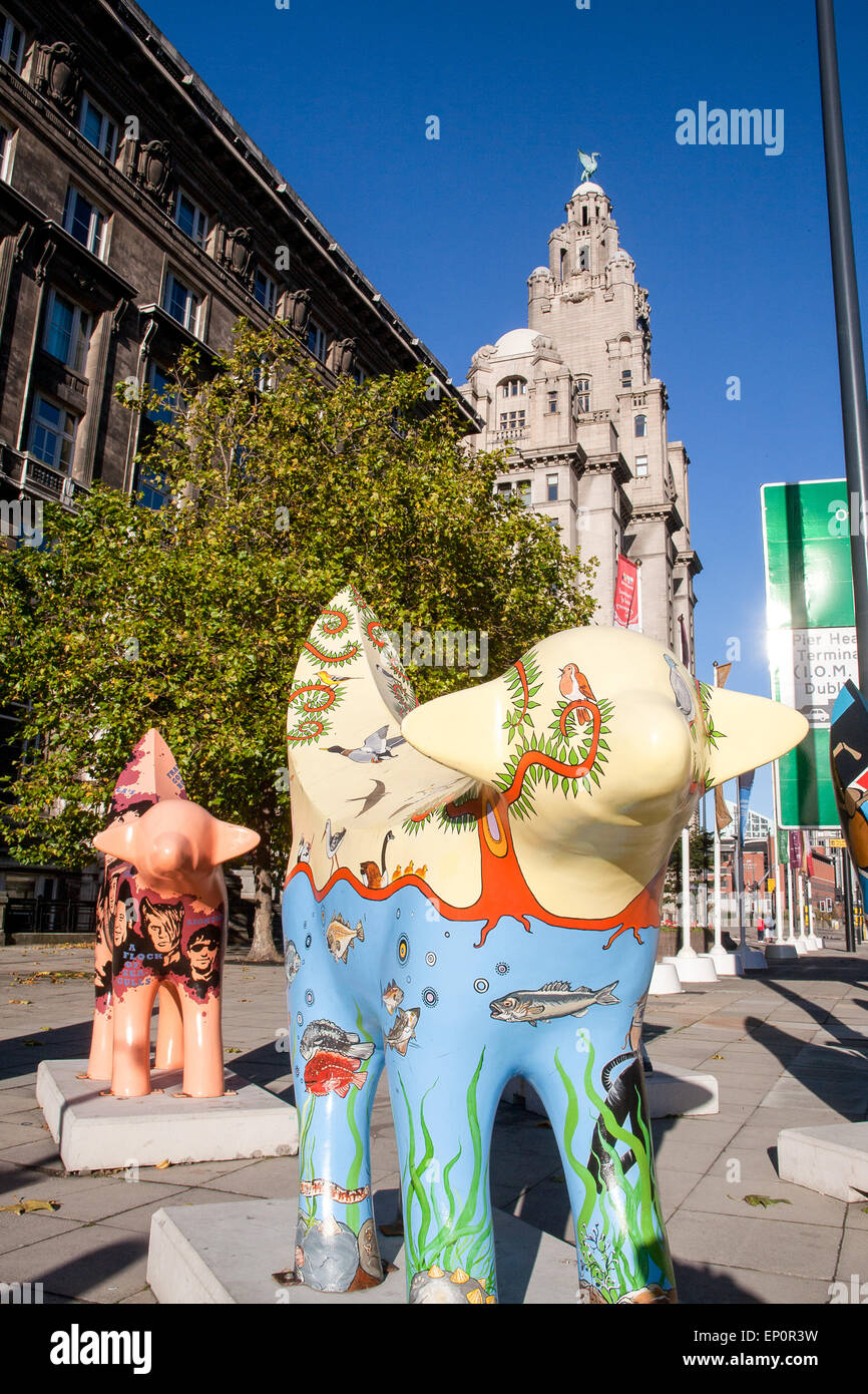 Decorated Lambananas, a cross between a lamb and a banana has become ...