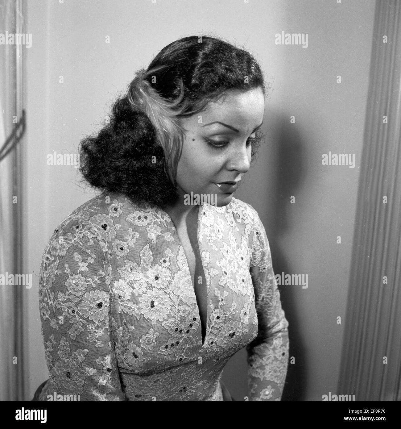 Karibische Blues-, Pop- und Schlagersängerin Mona Baptiste, Hamburg ...