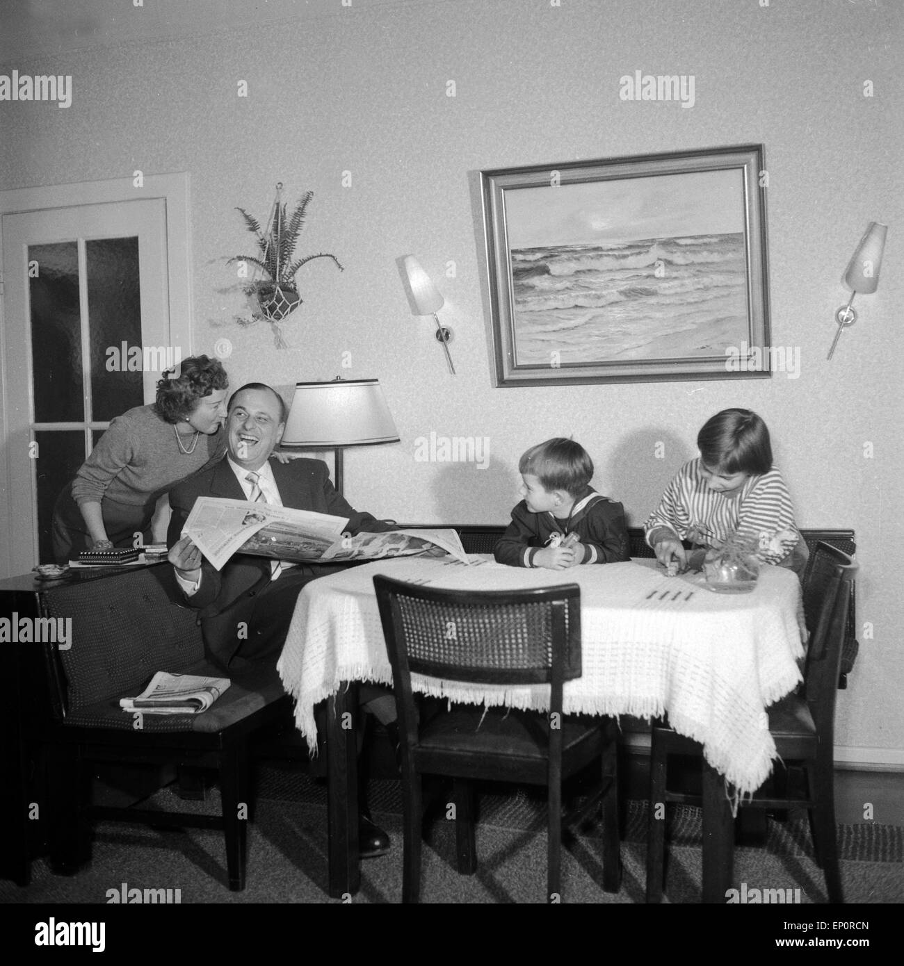 1950s living room germany hi-res stock photography and images - Alamy