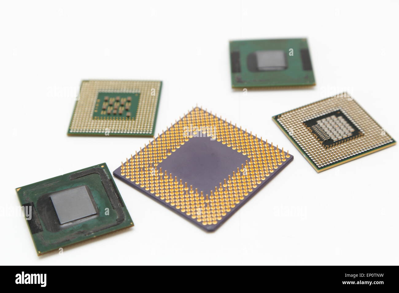 Microprocessors and microchips of computer and electronic equipment on ...