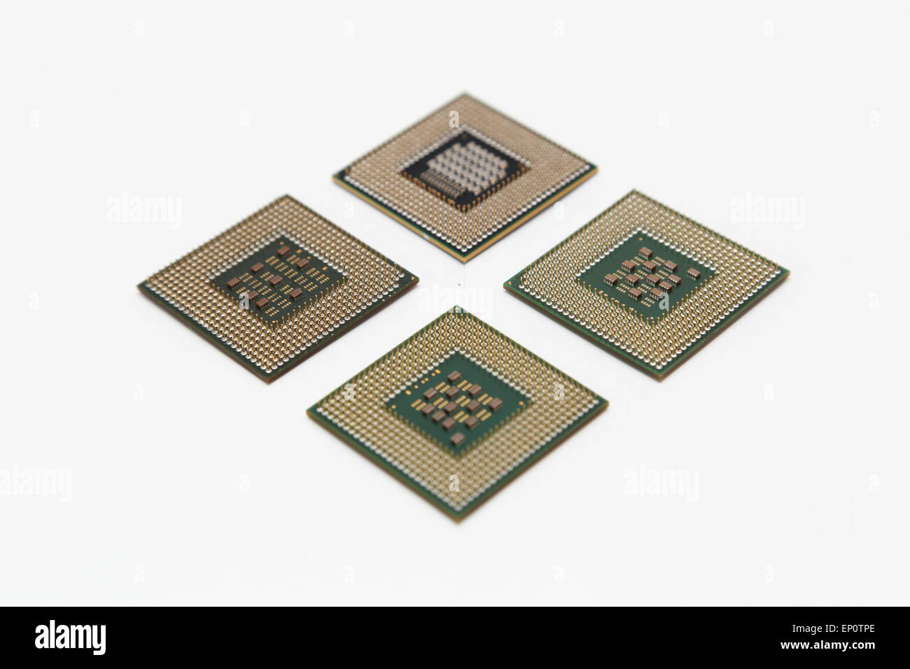 Microprocessors and microchips of computer and electronic equipment on ...