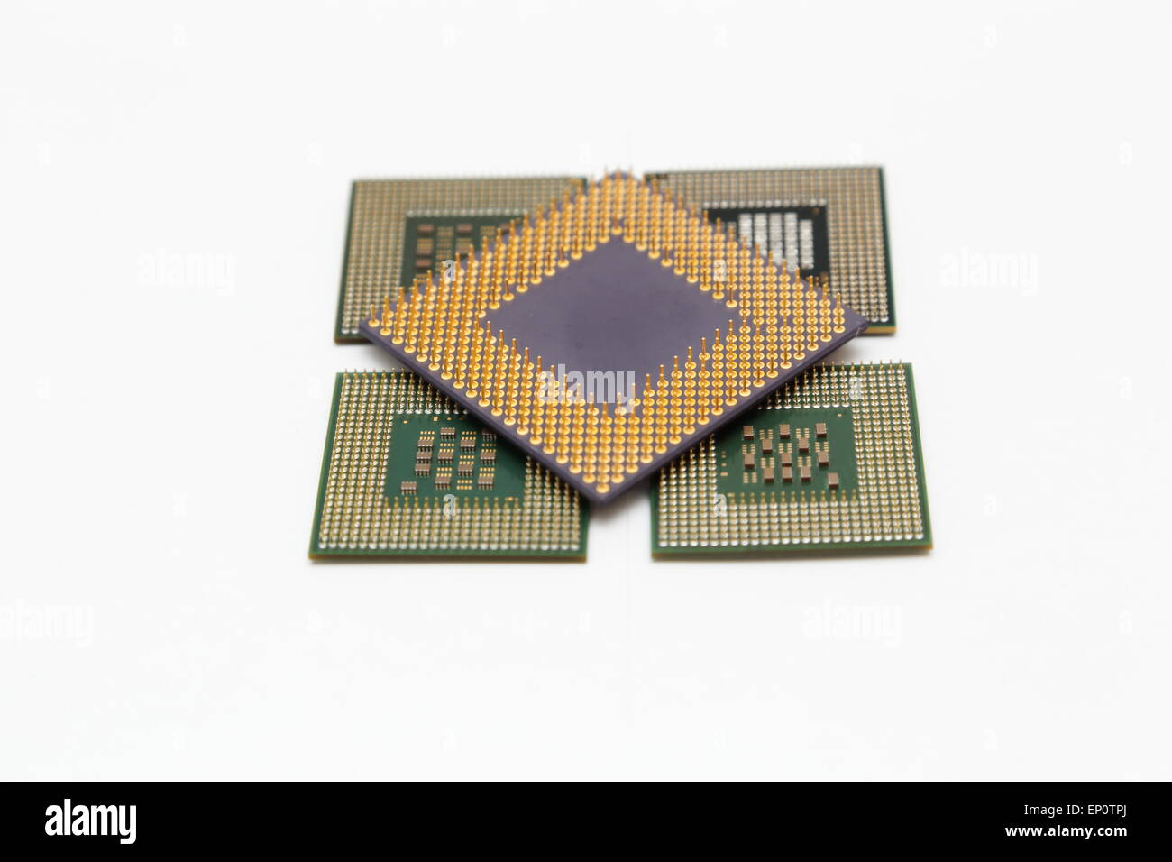 Microprocessors and microchips of computer and electronic equipment on ...