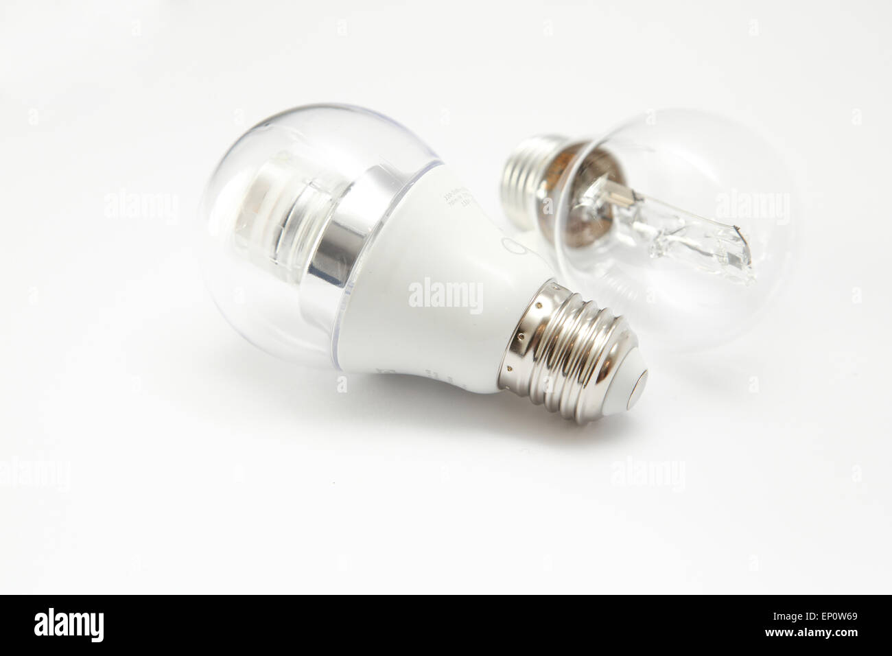 LED bulbs with low consumption Stock Photo - Alamy