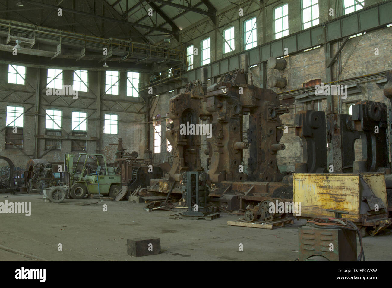 Blast furnace abandoned steel mill hi-res stock photography and images ...