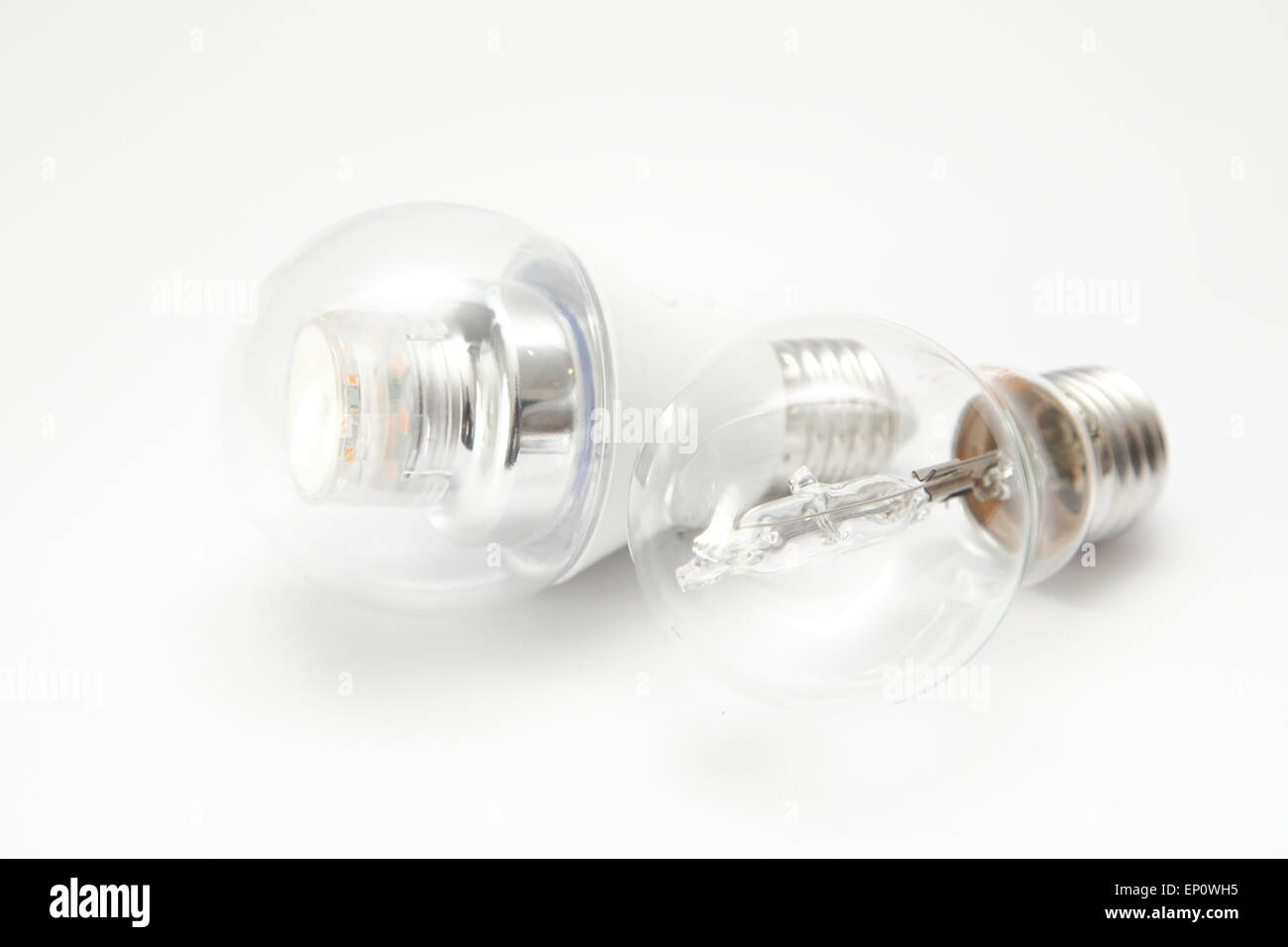 LED bulbs with low consumption Stock Photo - Alamy
