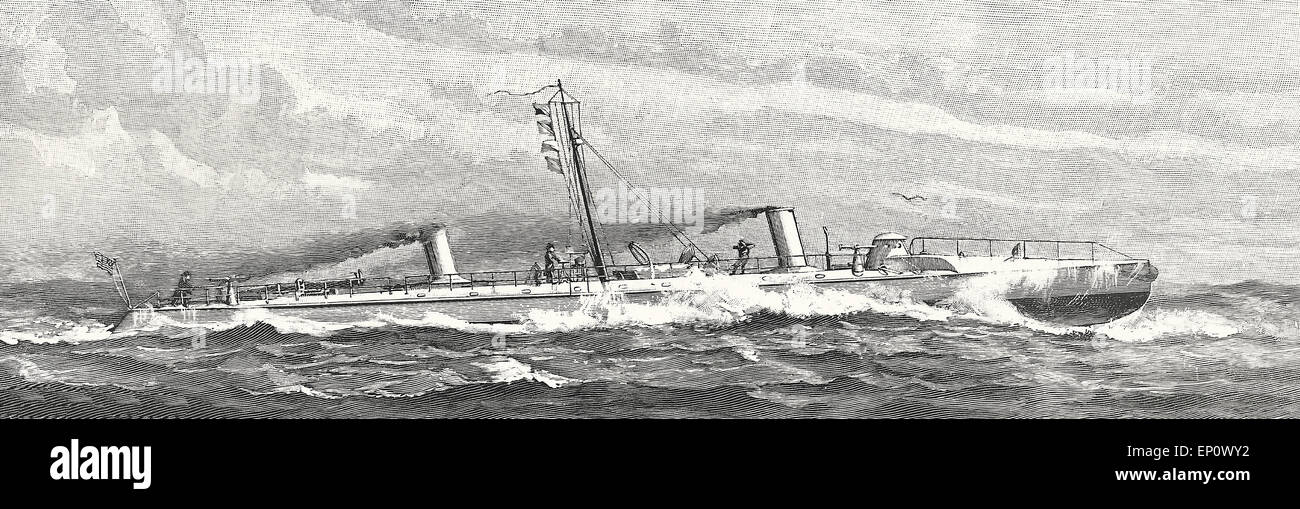 Ericsson torpedo boat hi-res stock photography and images - Alamy