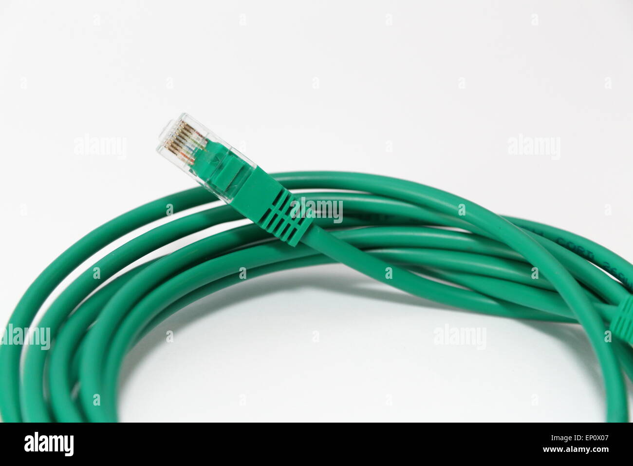 Ethernet cable for network connections Stock Photo - Alamy