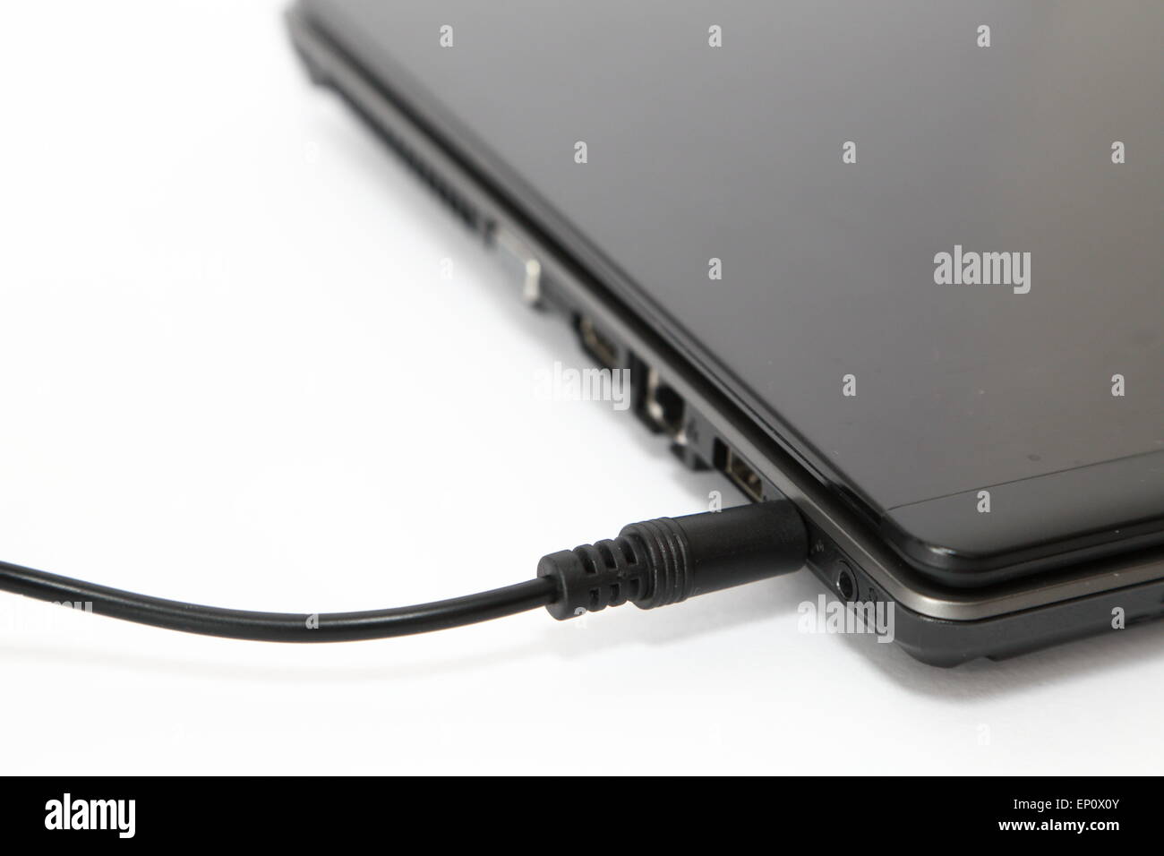 Different types of connections available on a computer Stock Photo - Alamy