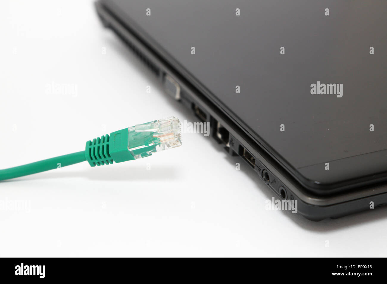 Different types of connections available on a computer Stock Photo - Alamy