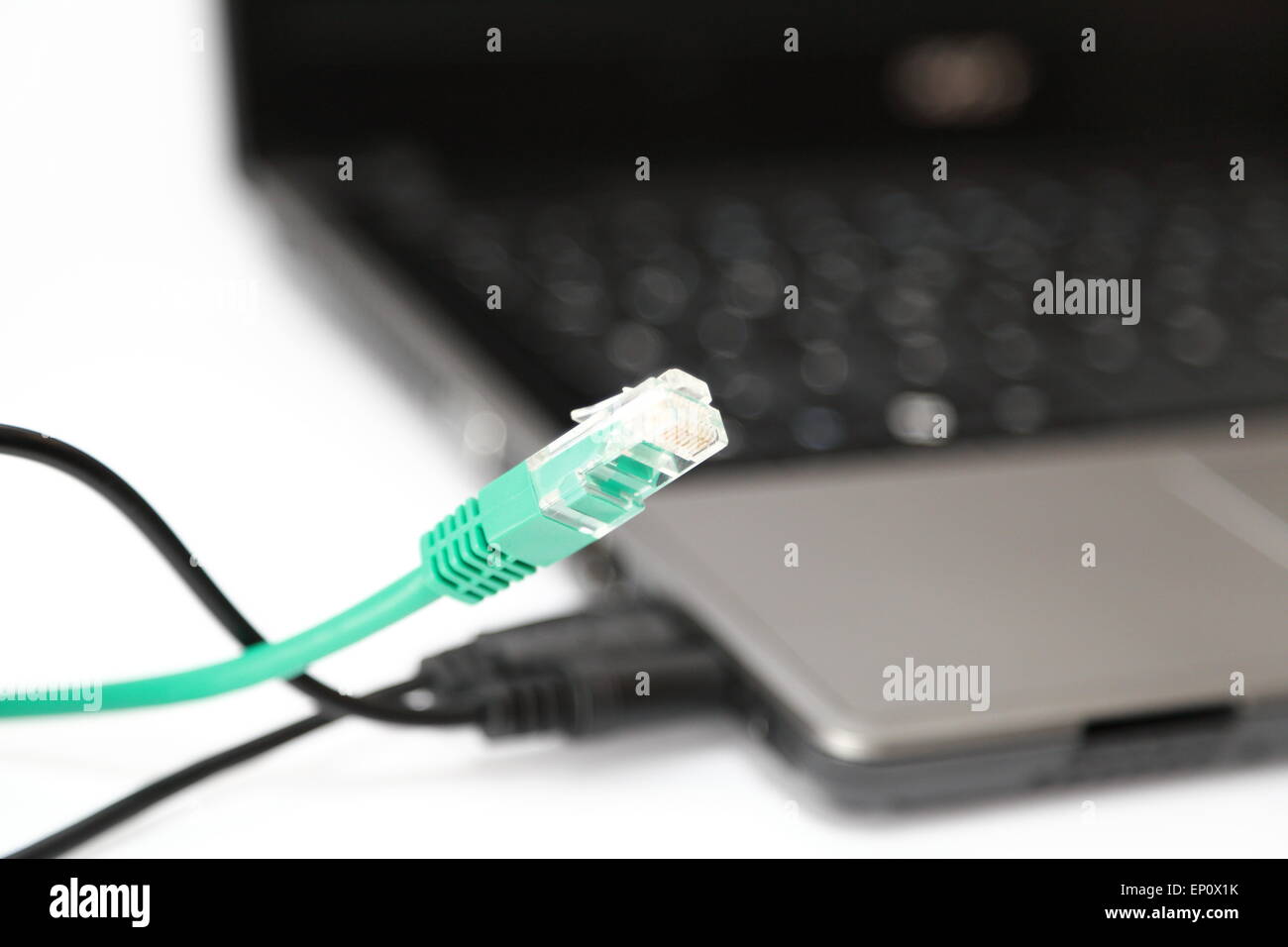 Different types of connections available on a computer Stock Photo - Alamy