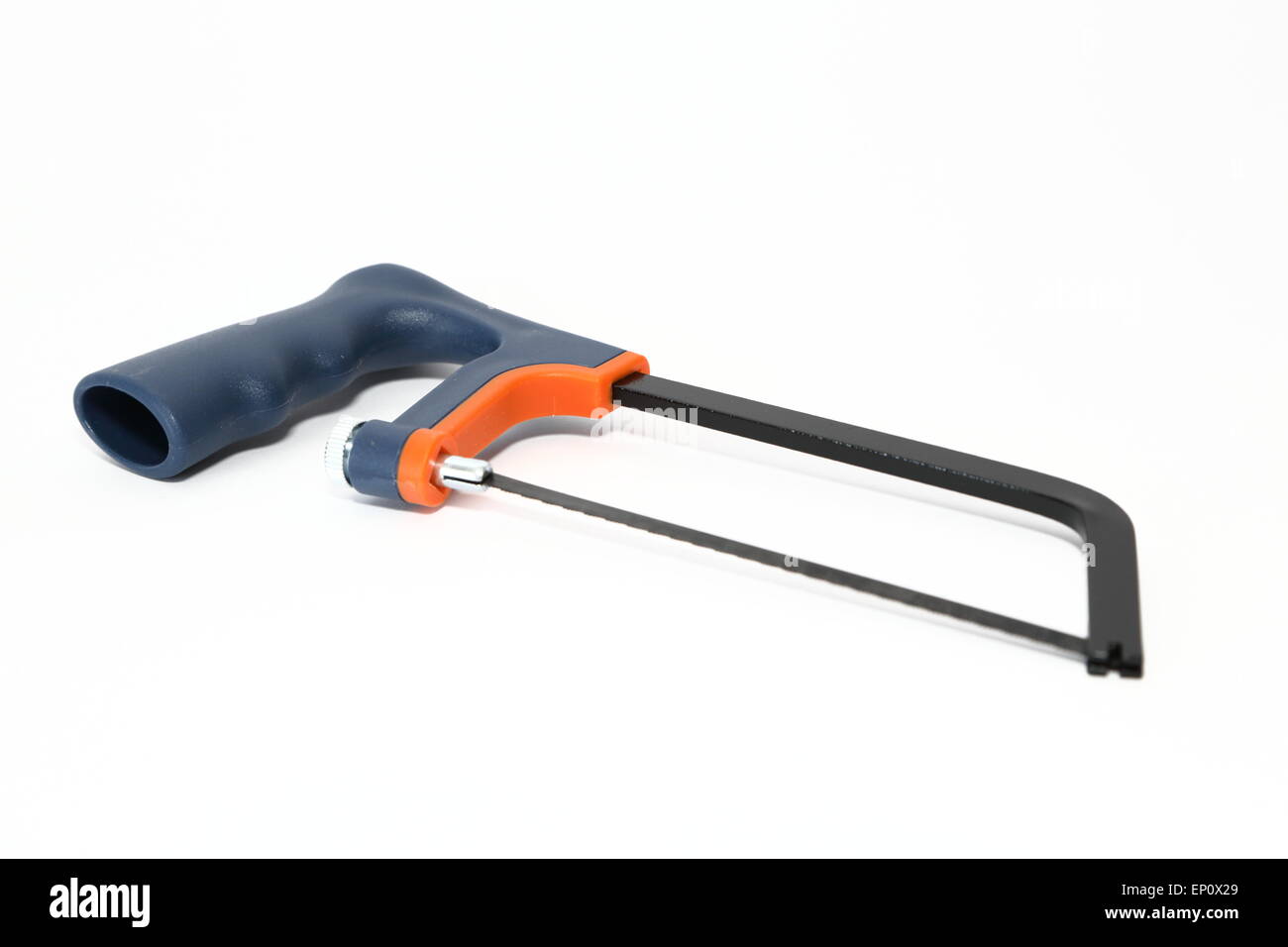 Sawing wood hacksaw Cut Out Stock Images & Pictures - Alamy