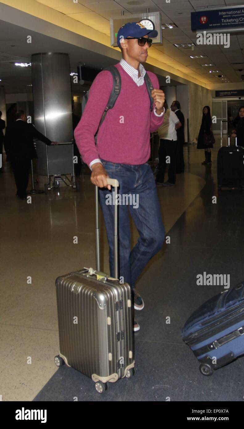 Retired basketball star Reggie Miller arrives at Los Angeles ...