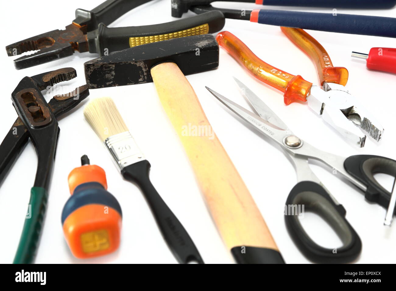 Various tools can purchased hardware hi-res stock photography and ...