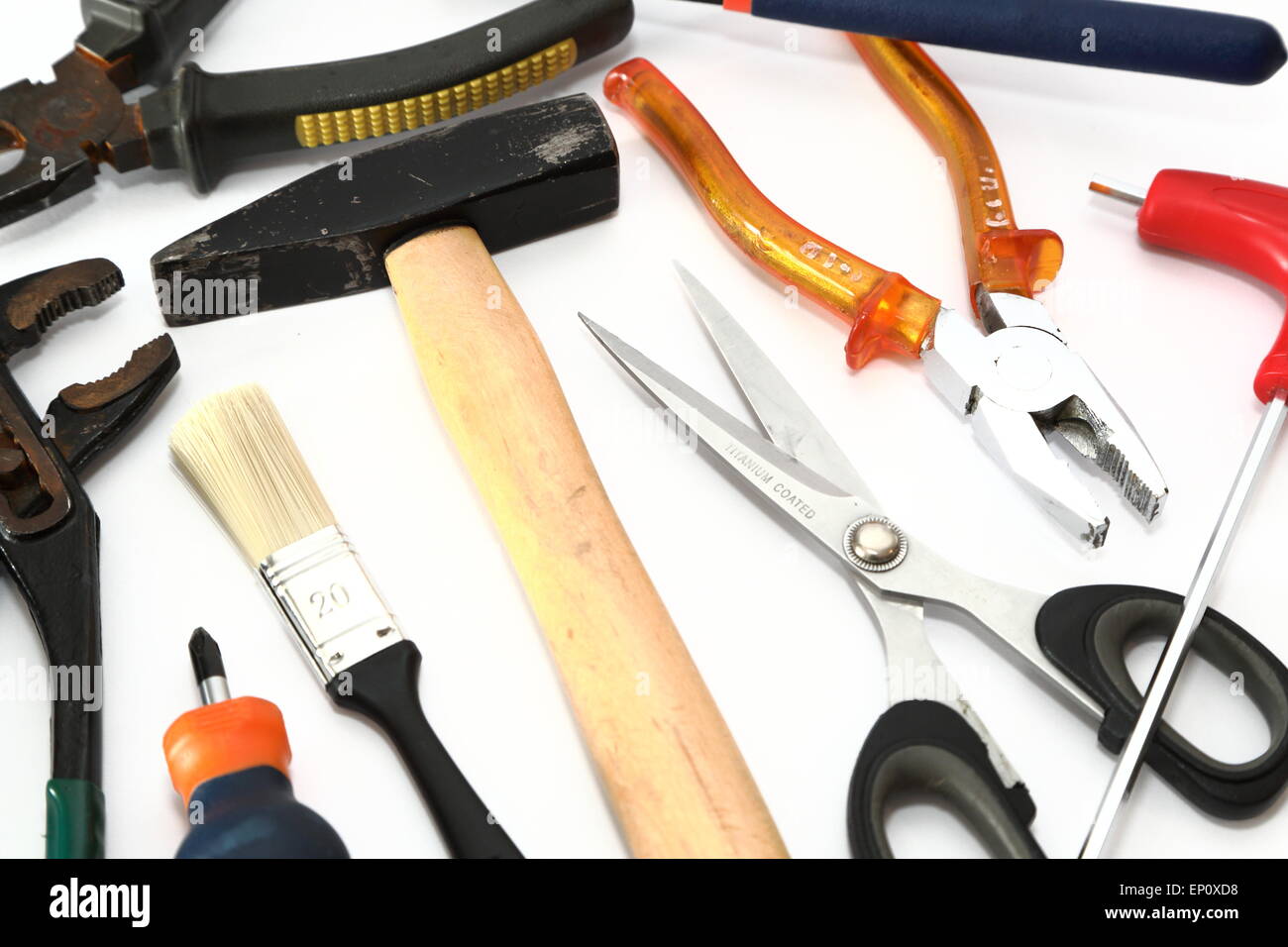Various tools can purchased hardware hi-res stock photography and ...