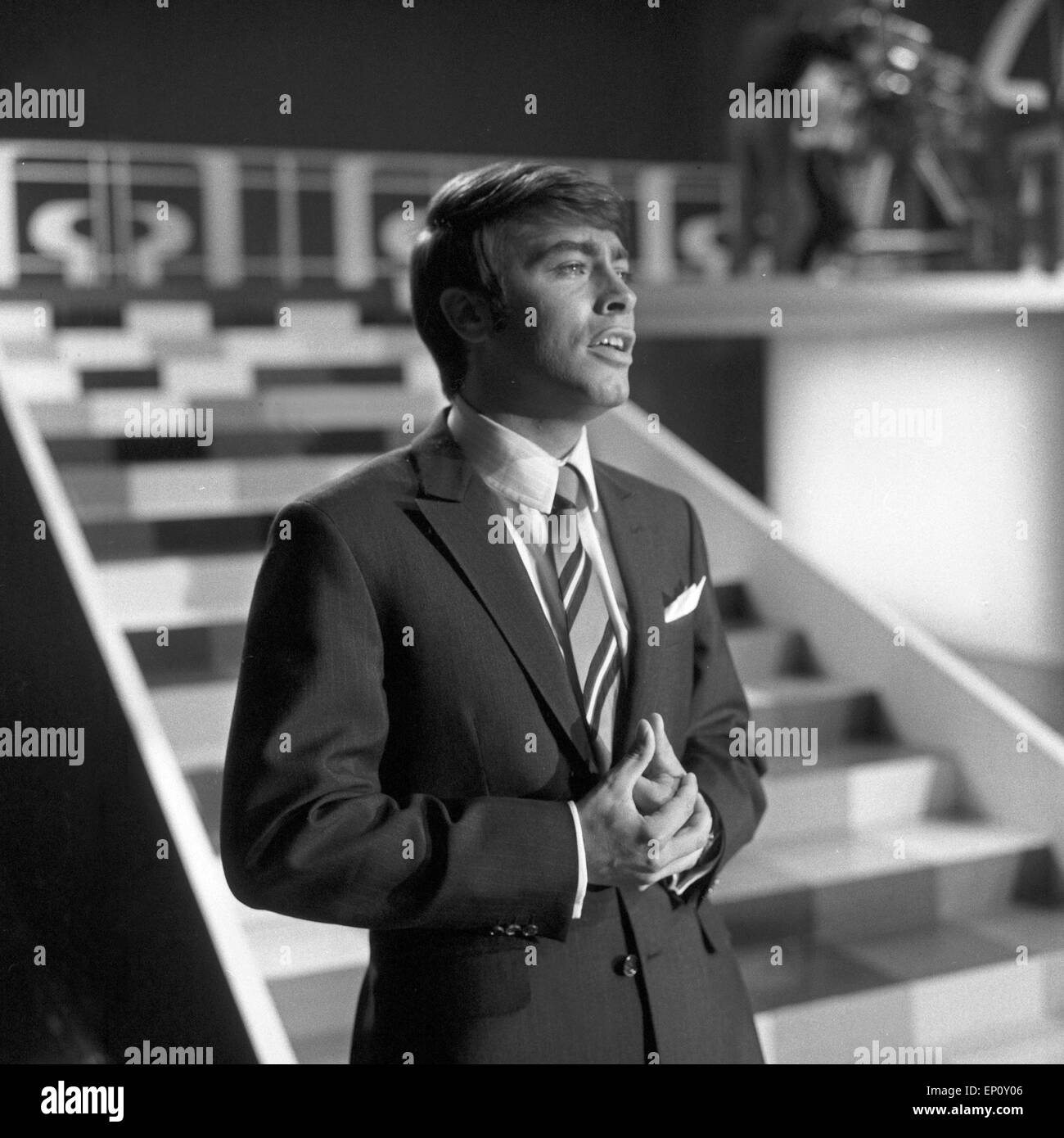 German singer schlager music Black and White Stock Photos & Images - Alamy
