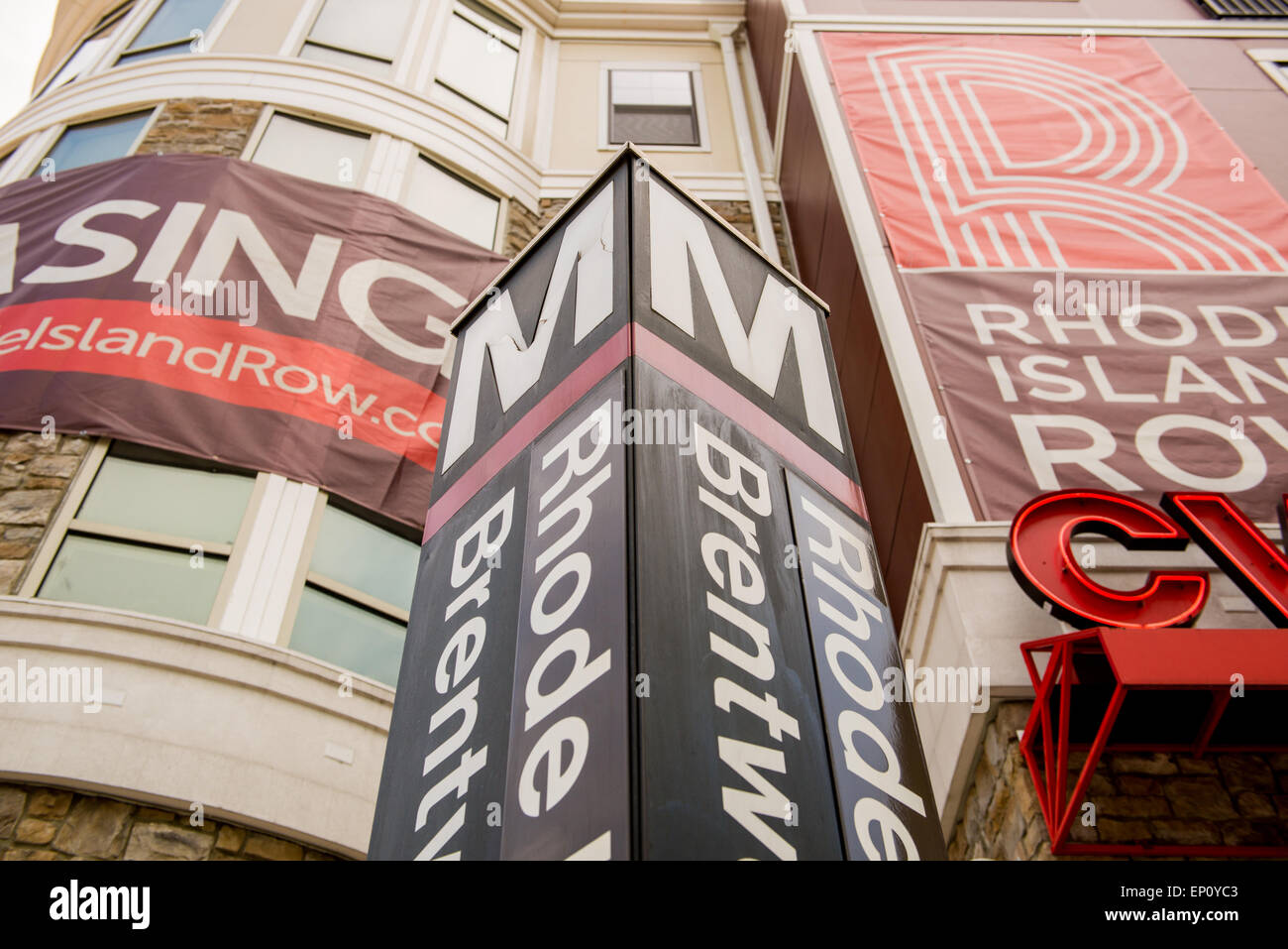 Signage at Rhode Island Row in Washington DC, USA Stock Photo - Alamy