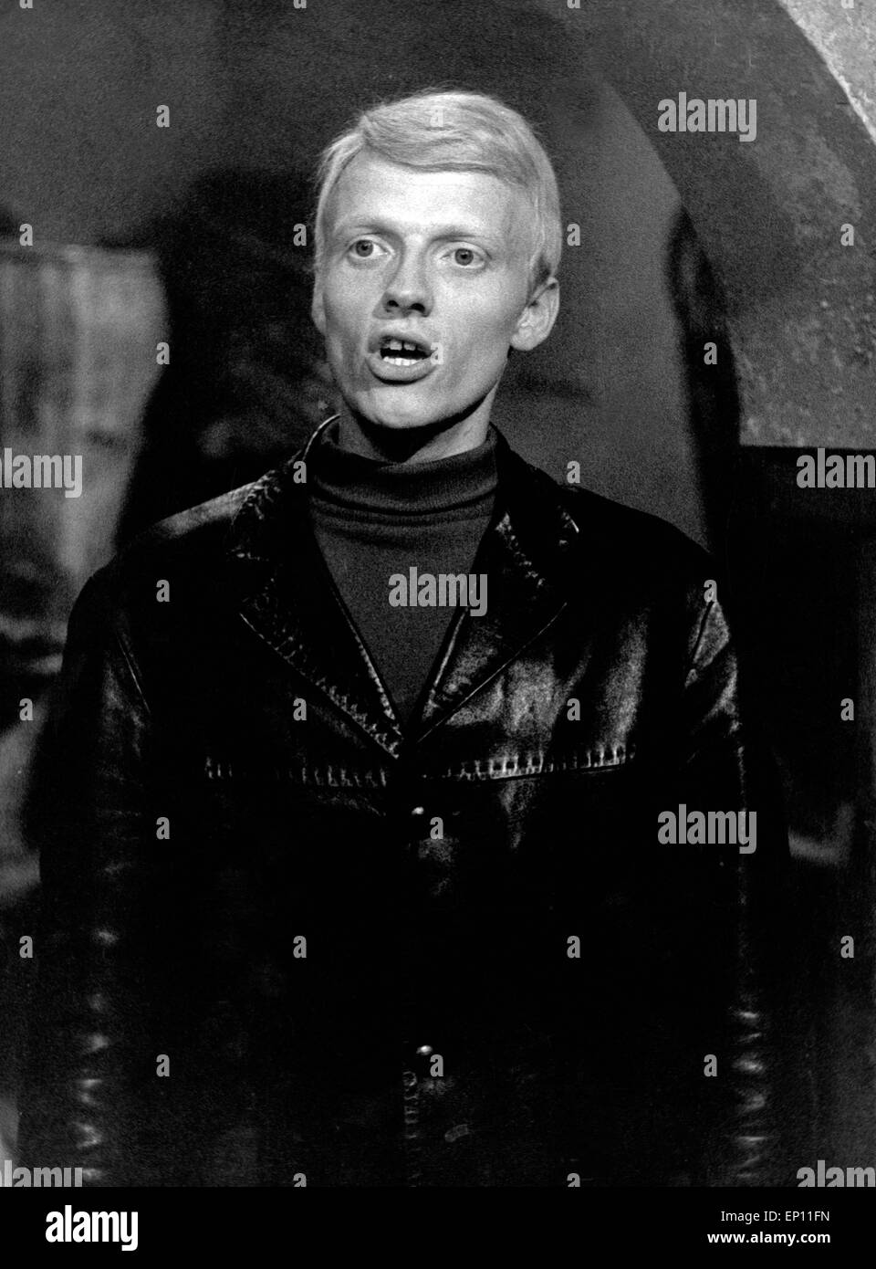 Deutscher Sänger Heino mit Gitarrei, Hamburg 1960er Jahre. German ...