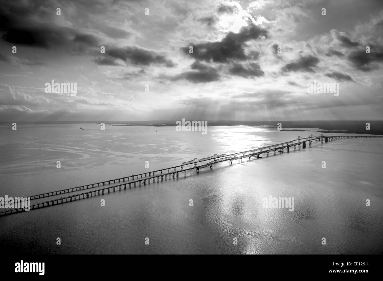 Chesapeake bay aerial view hi-res stock photography and images - Alamy