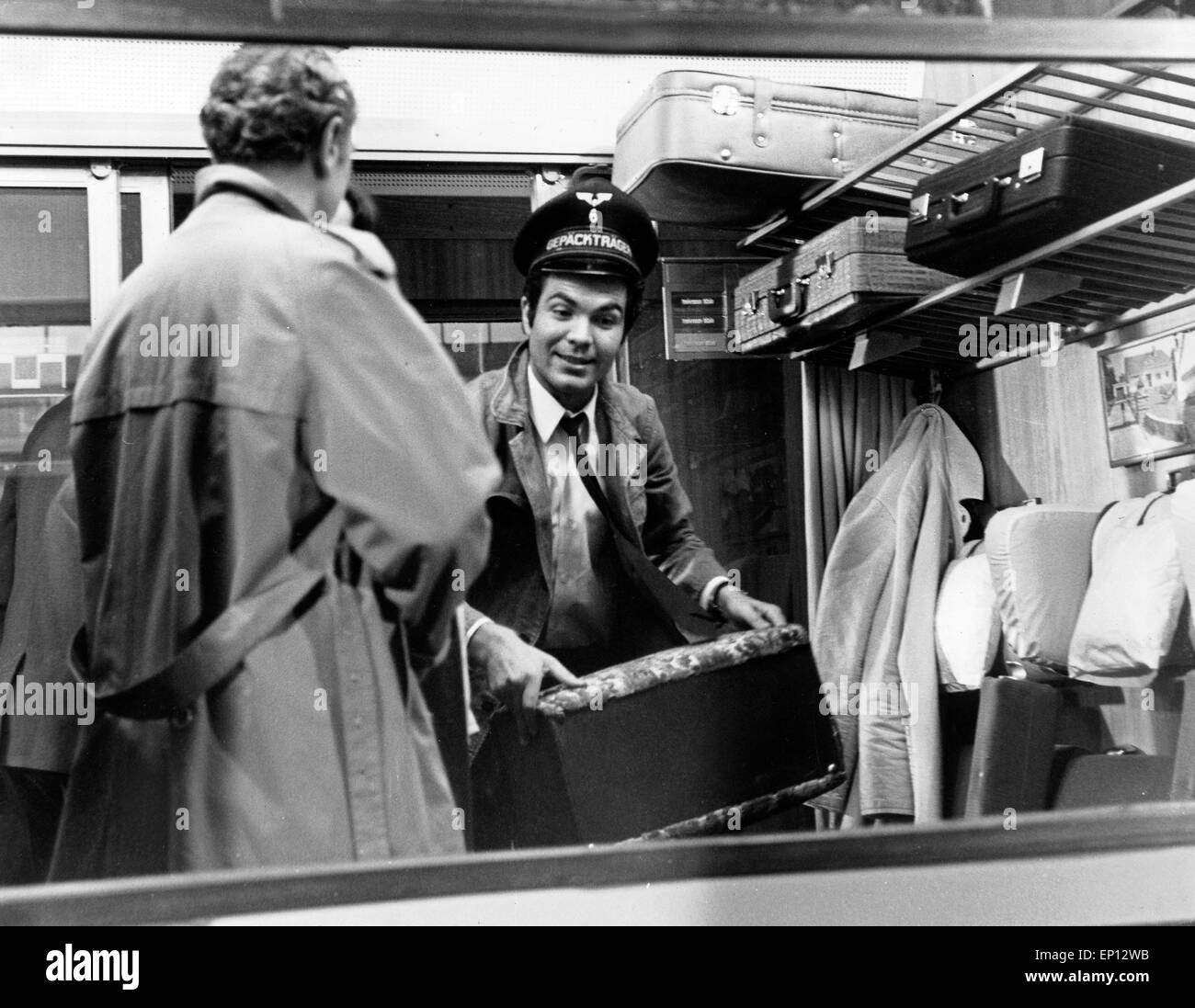 Folge "Schwarzfahrer" aus der ZDF Abenteuerserie "Percy Stuart", mit ...