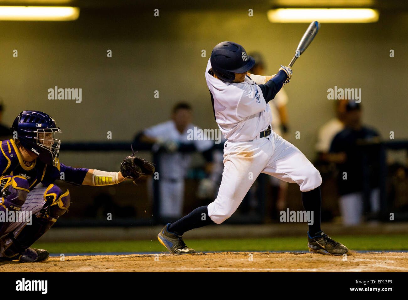 New Orleans, LA, USA. 12th May, 2015. New Orleans Privateers outfielder ...
