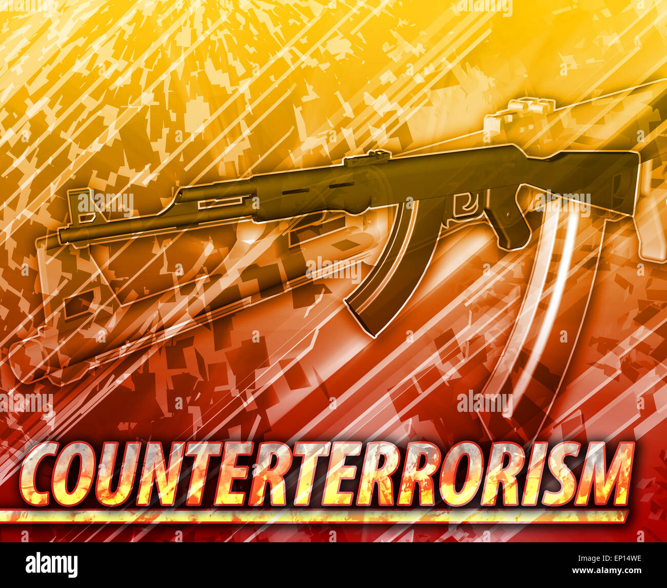 Abstract background digital collage concept illustration ...