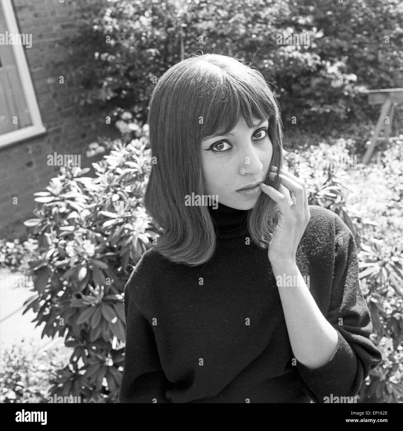 Israelische Sängerin und Schauspielerin Esther Ofarim, Deutschland ...