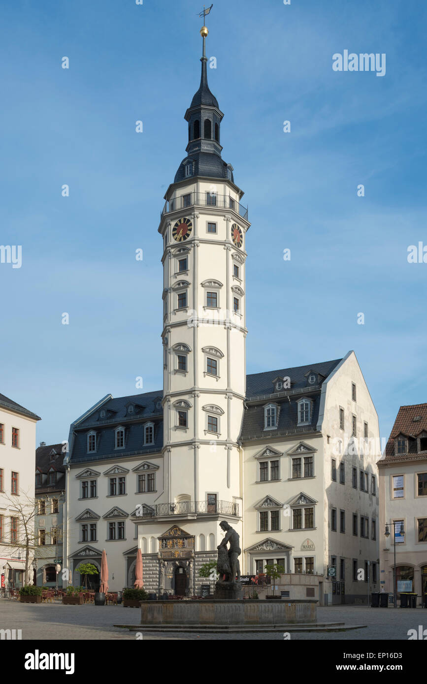 Town Hall, 1575, Gera, Thuringia, Germany Stock Photo - Alamy