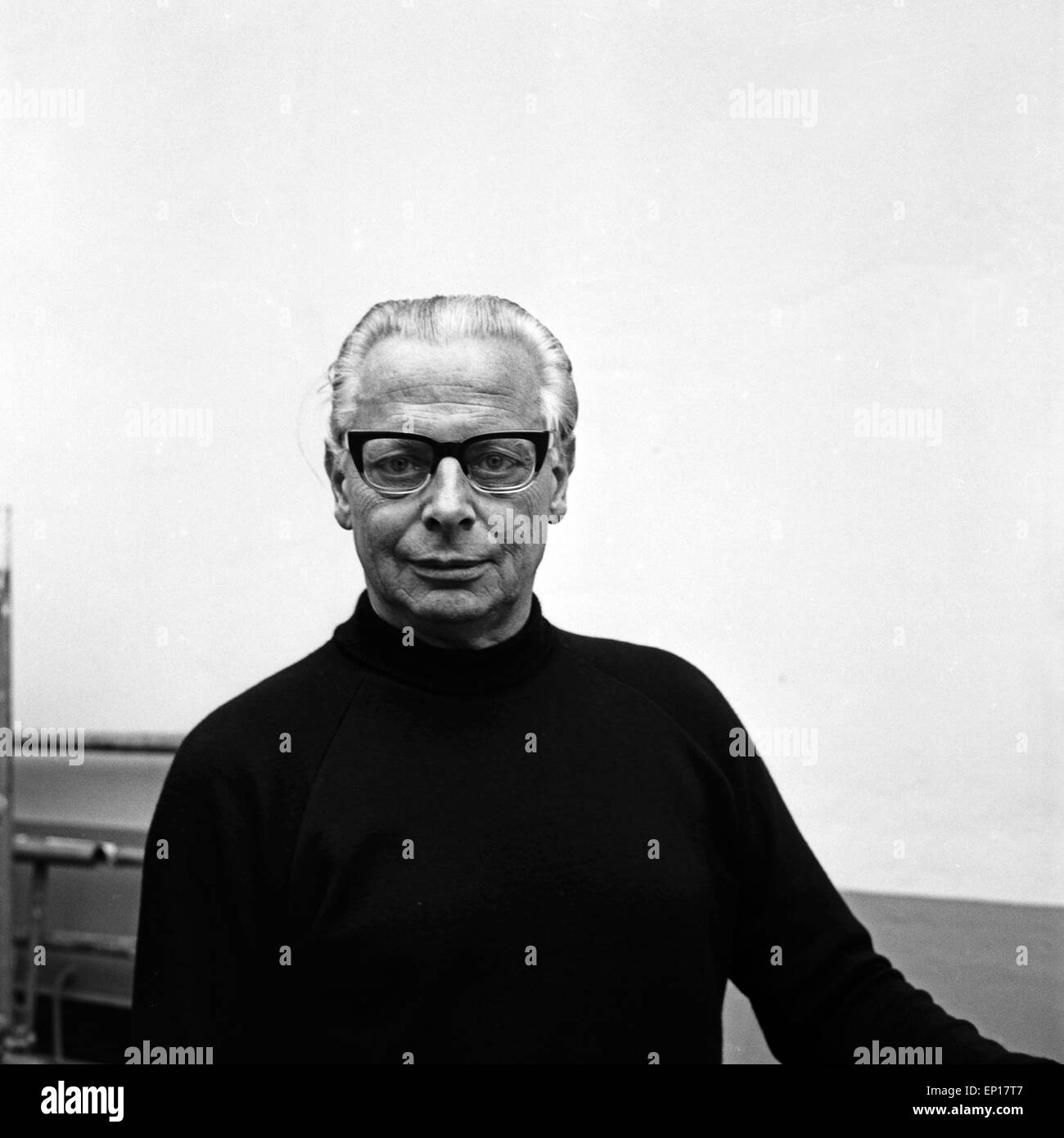 Deutscher Synchronregisseur Hans Harloff, Deutschland 1960er Jahre ...