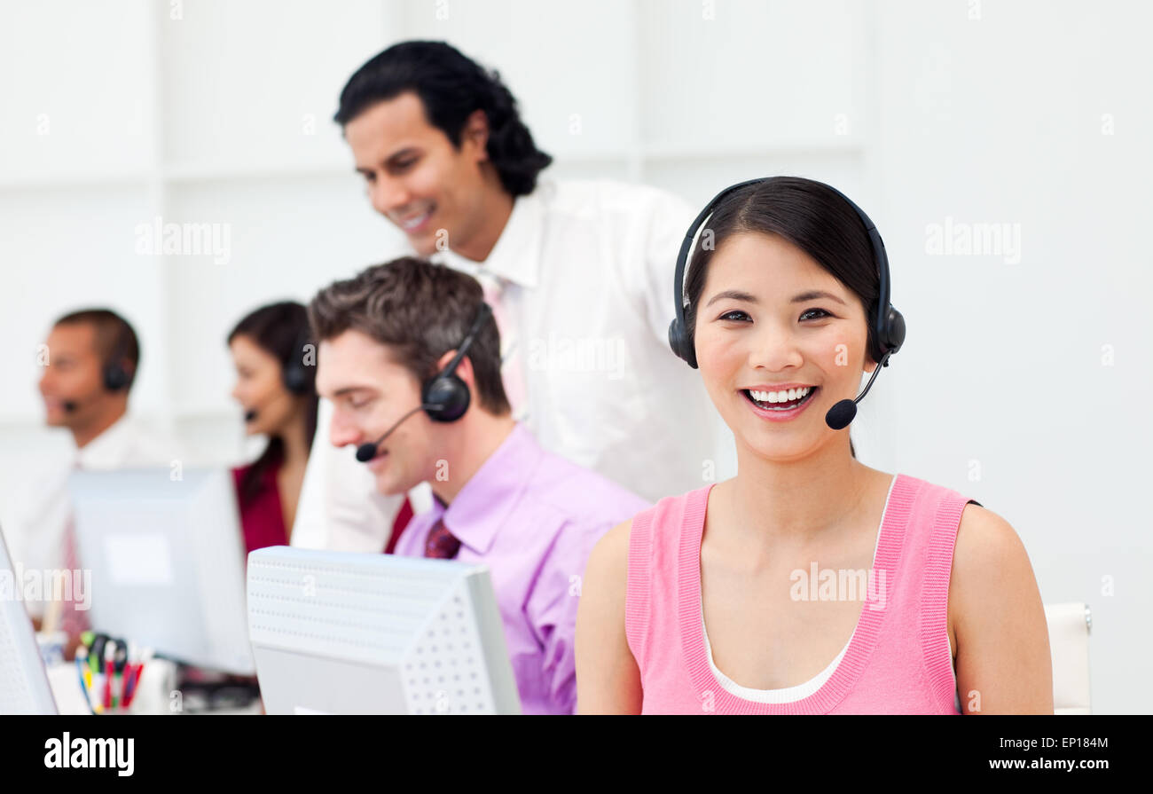 Diverse customer service team hi-res stock photography and images - Alamy