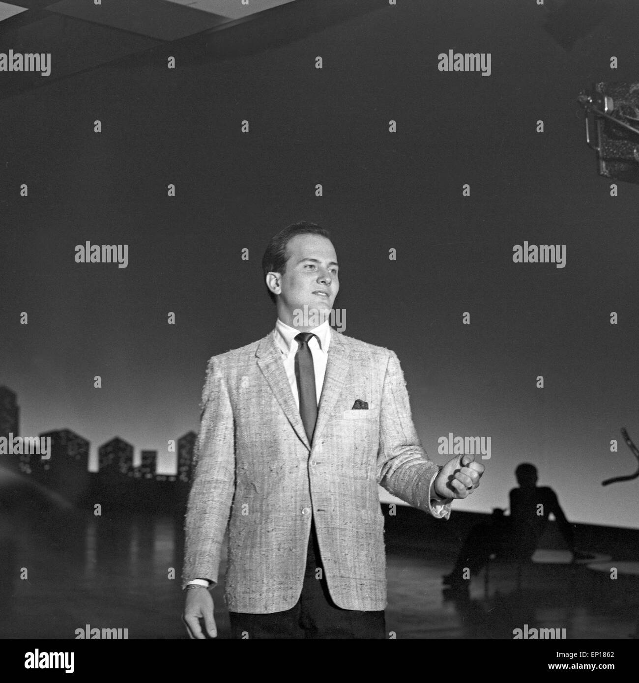 Der amerikanische Sänger Pat Boone zu Gast der Musiksendung "Musik aus ...