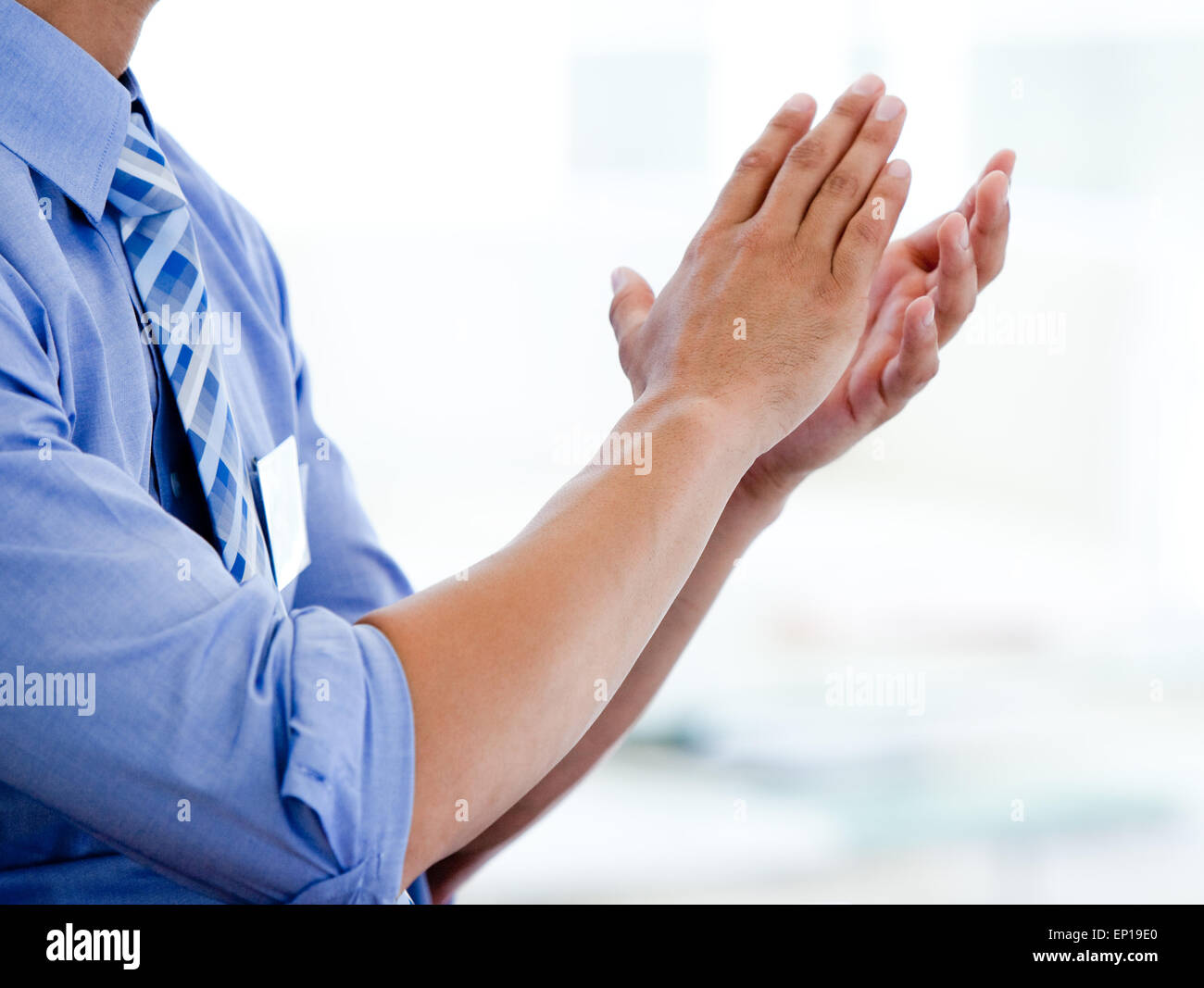 Self clapping hi-res stock photography and images - Alamy