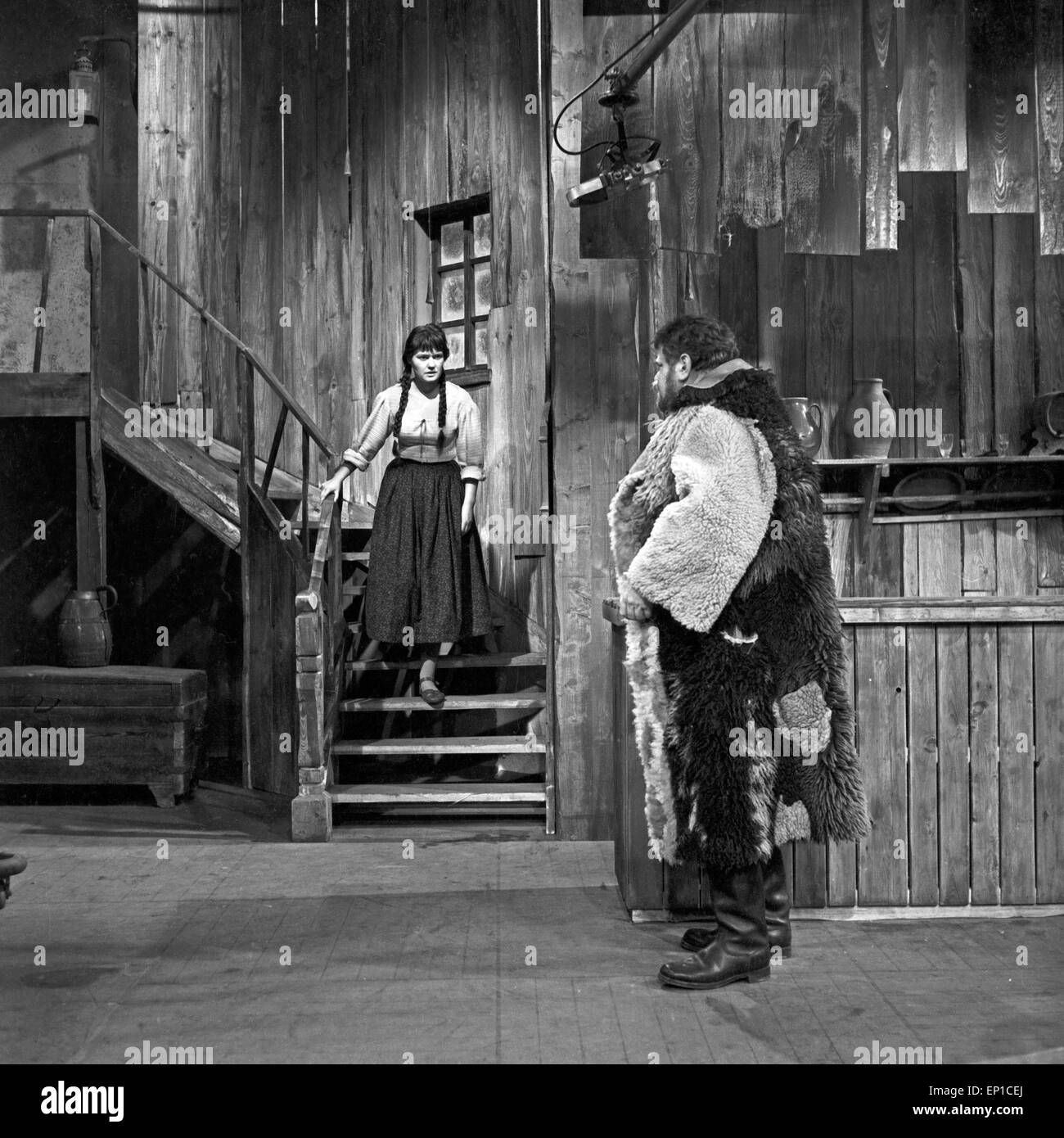 Die Herberge, Deutschland 1957, Fernsehspiel, Regie: Gustav Burmester ...