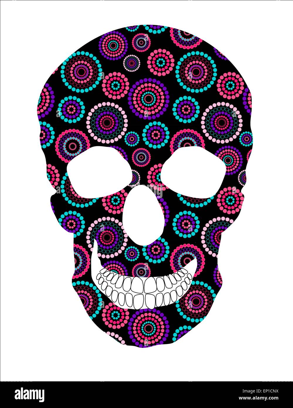 Skull Sign Vector Illustration Stock Vector Image & Art - Alamy