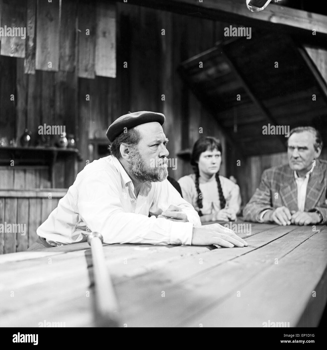 Die Herberge, Deutschland 1957, Fernsehspiel, Regie: Gustav Burmester ...