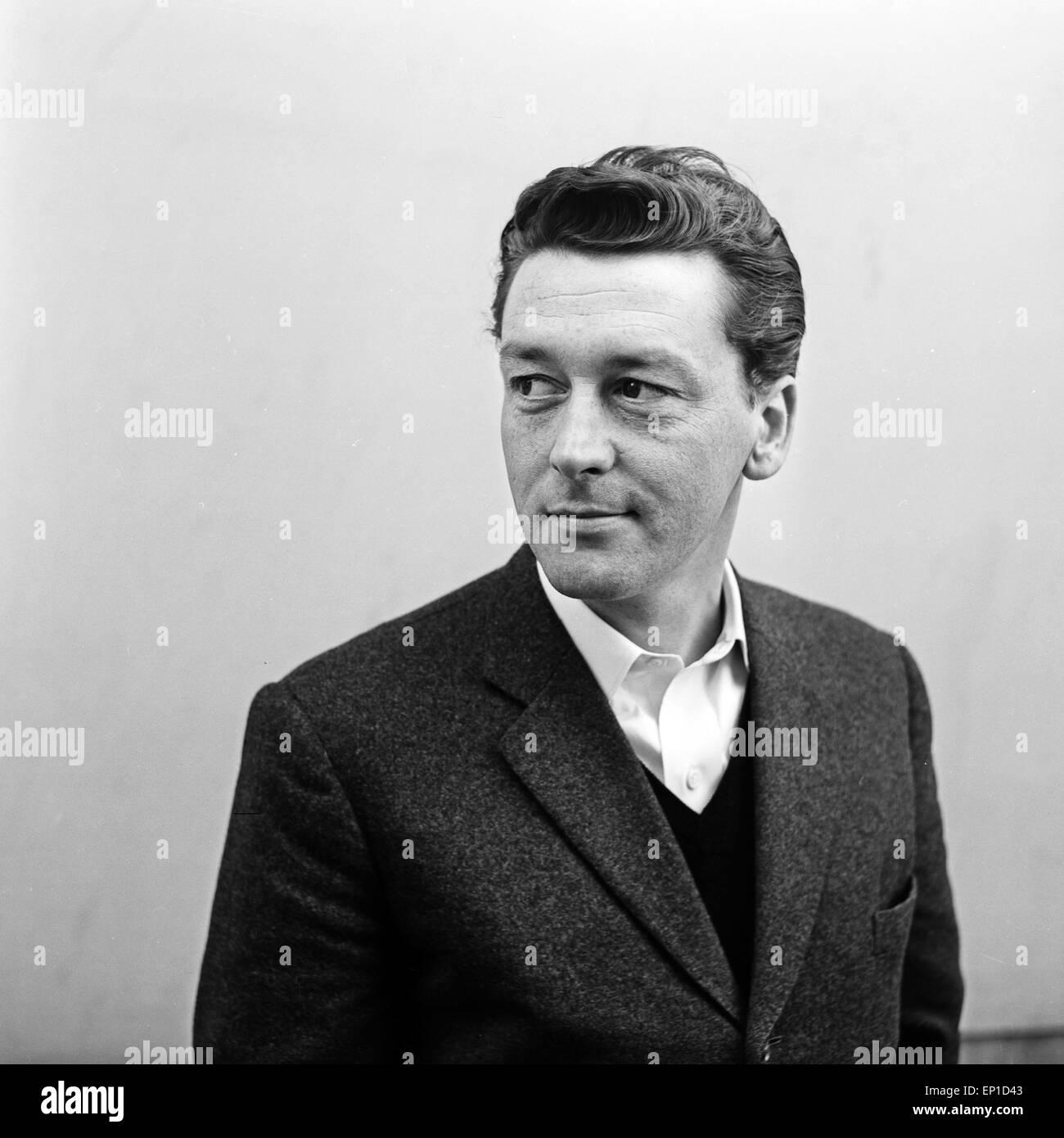 Der irische Sänger Johnny Dane in Hamburg, Deutschland 1950er Jahre ...