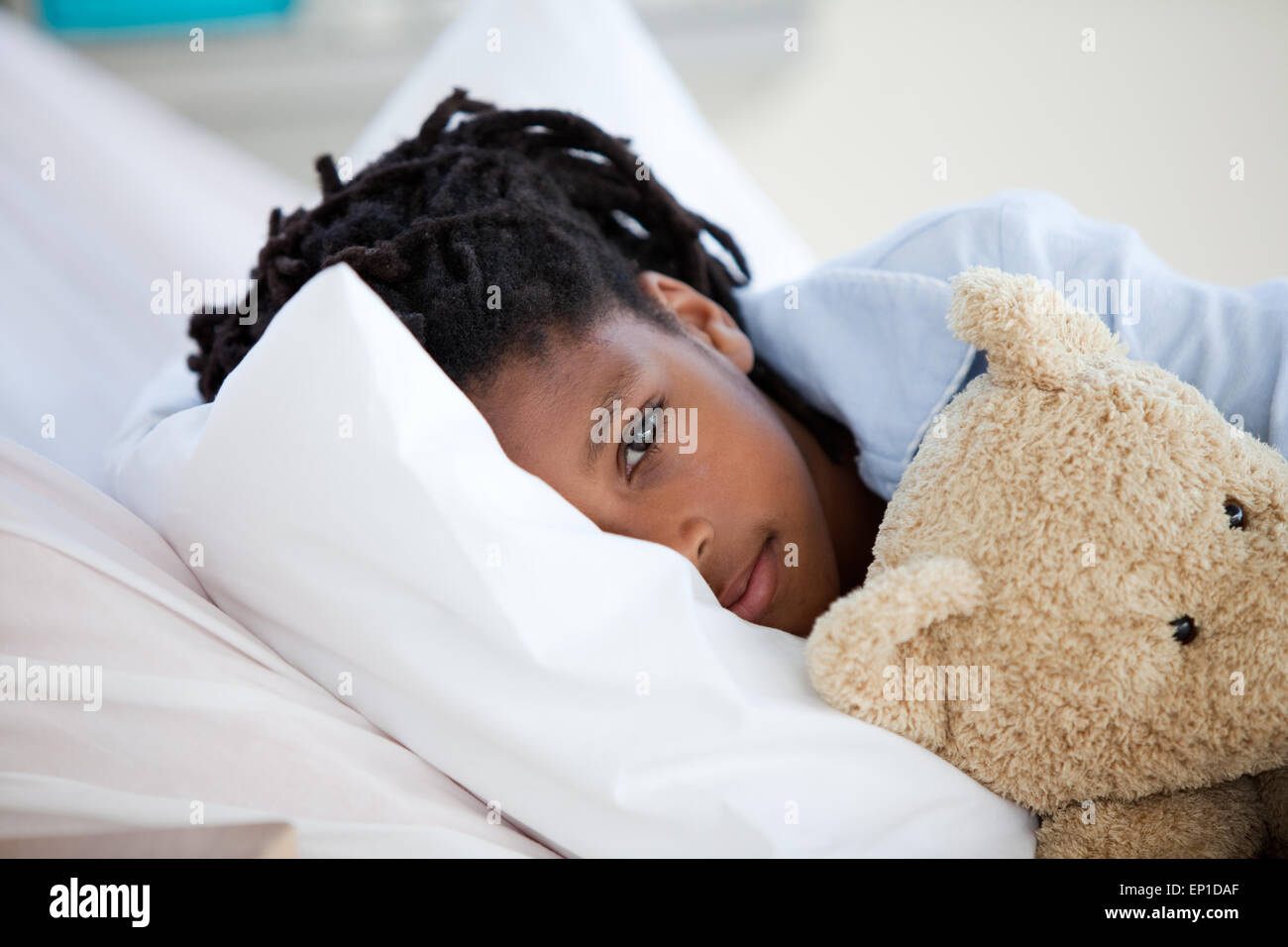 African boy hospital gown hi-res stock photography and images - Alamy