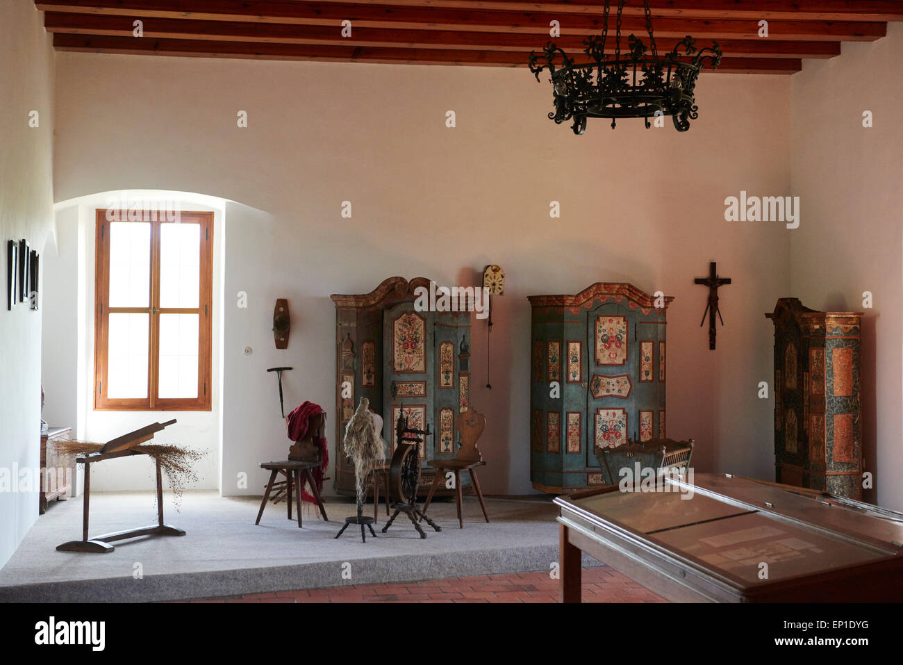 Pecka castle - burg interior, Czech Republic Stock Photo - Alamy
