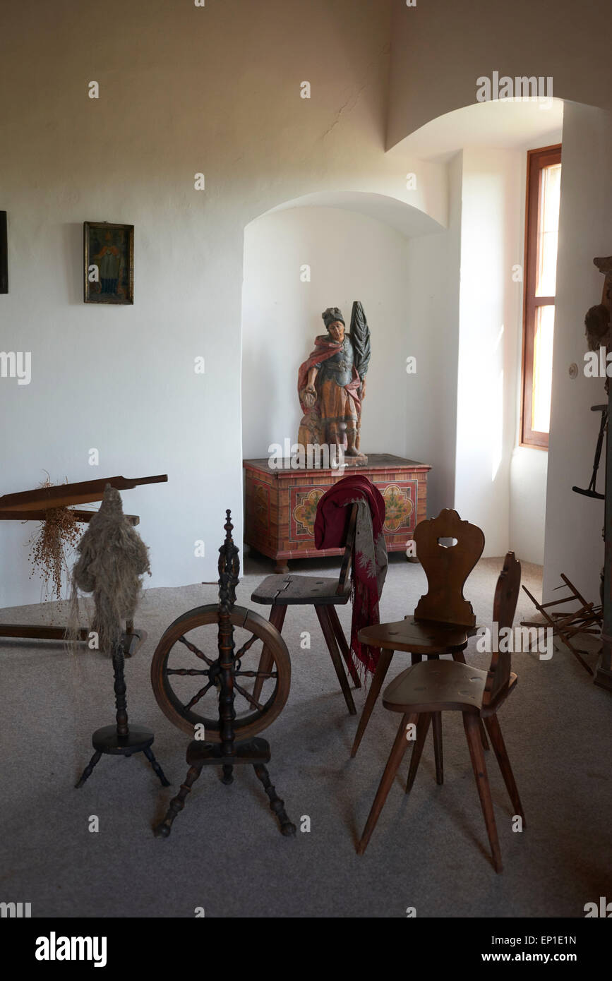Pecka castle - burg interior, Czech Republic Stock Photo - Alamy